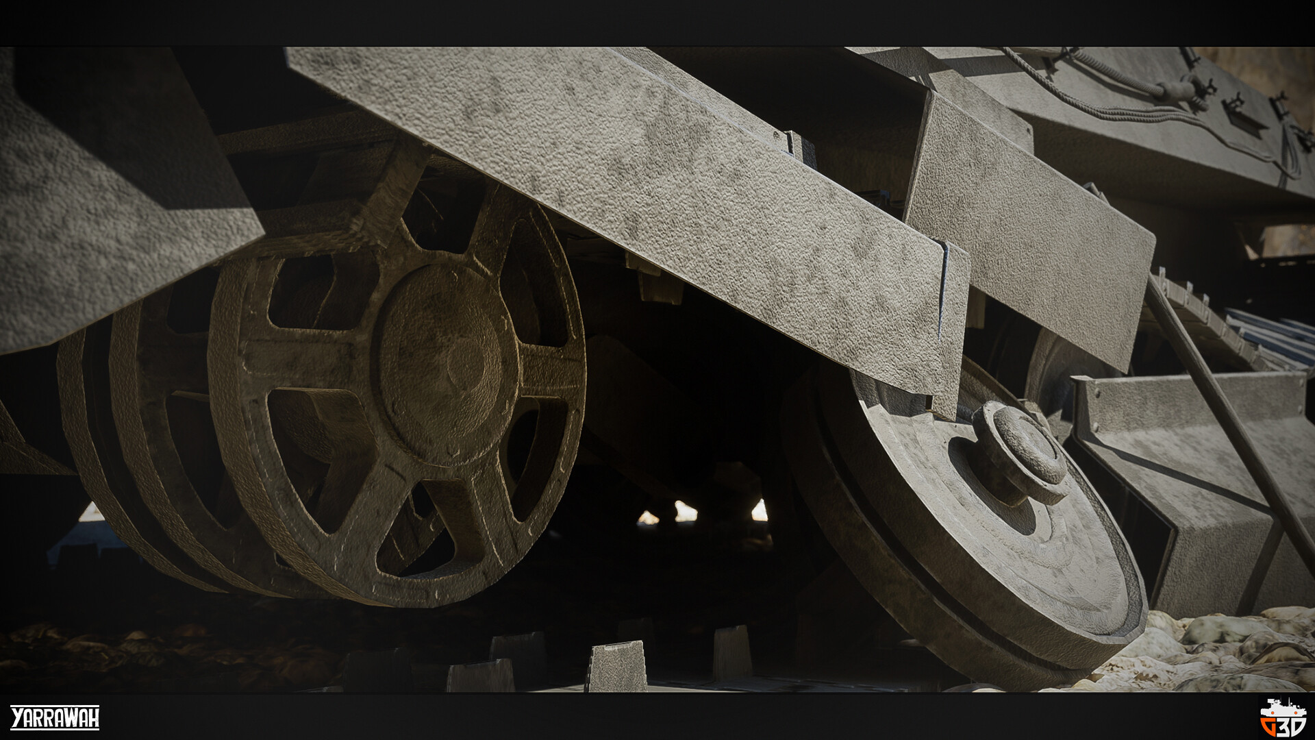 Yarrawah Interactive - WW2 Tank - Tiger 2 - Unreal Engine