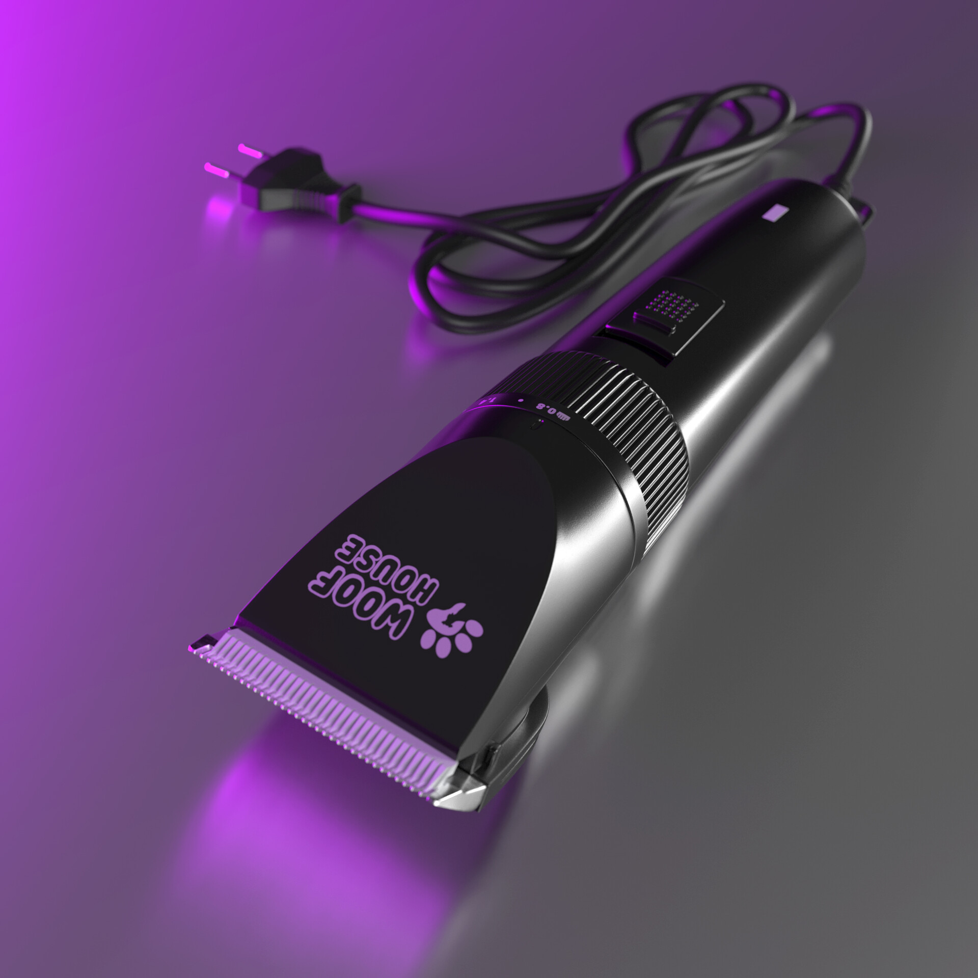 ArtStation - Shaver mesh and visualization