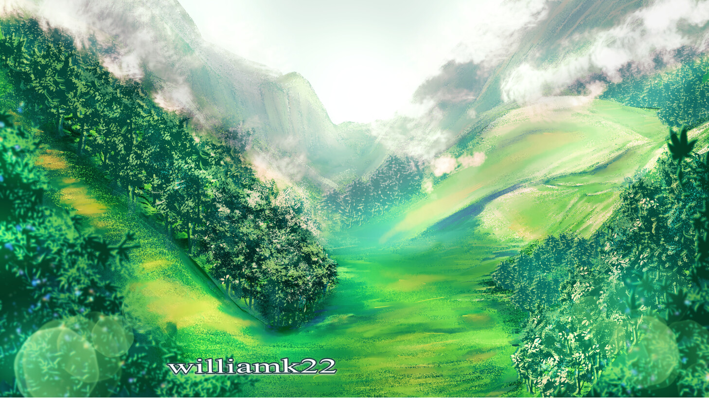 ArtStation - 221122 - bg greens