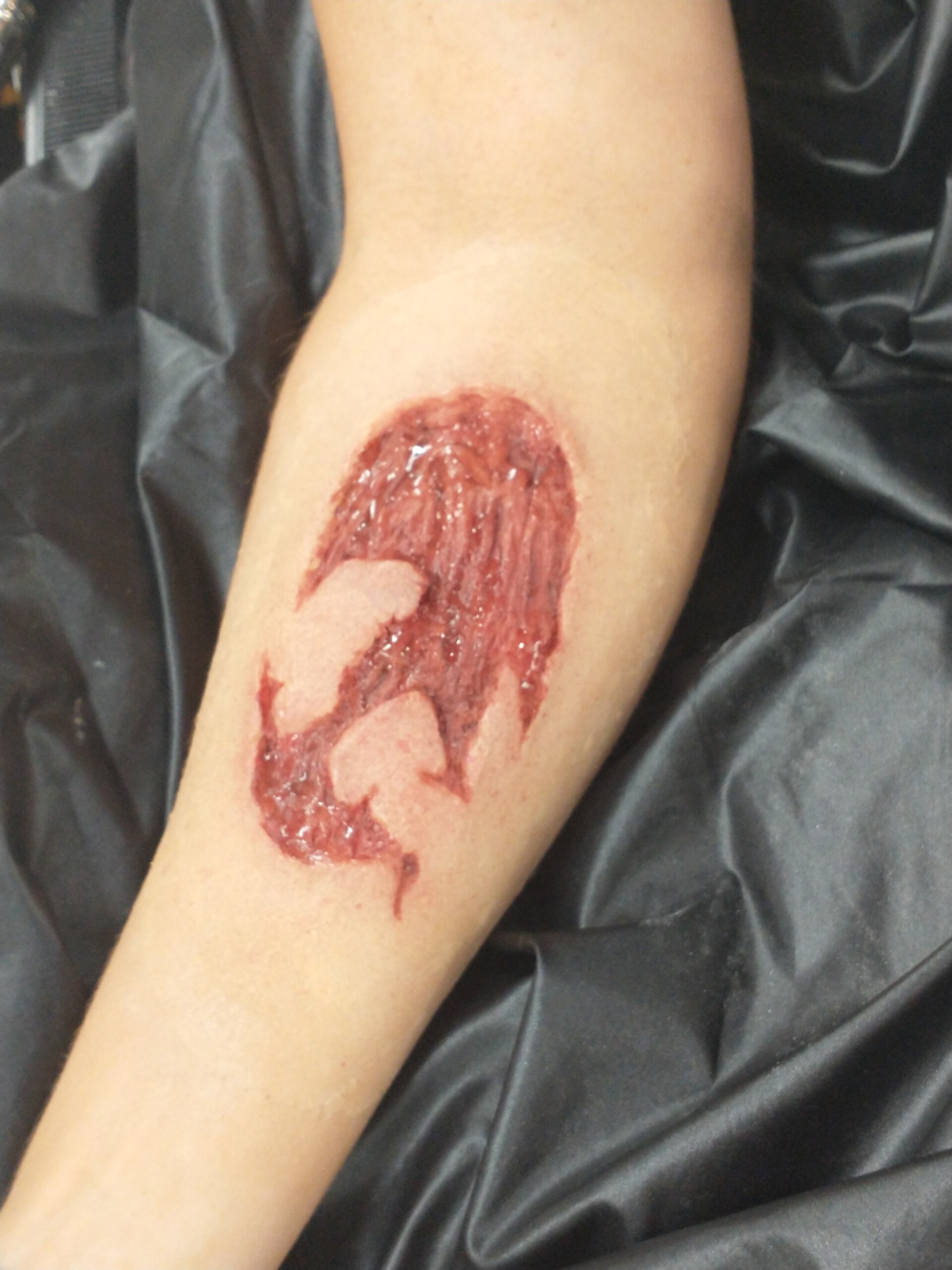 zombie bite mark tattoo