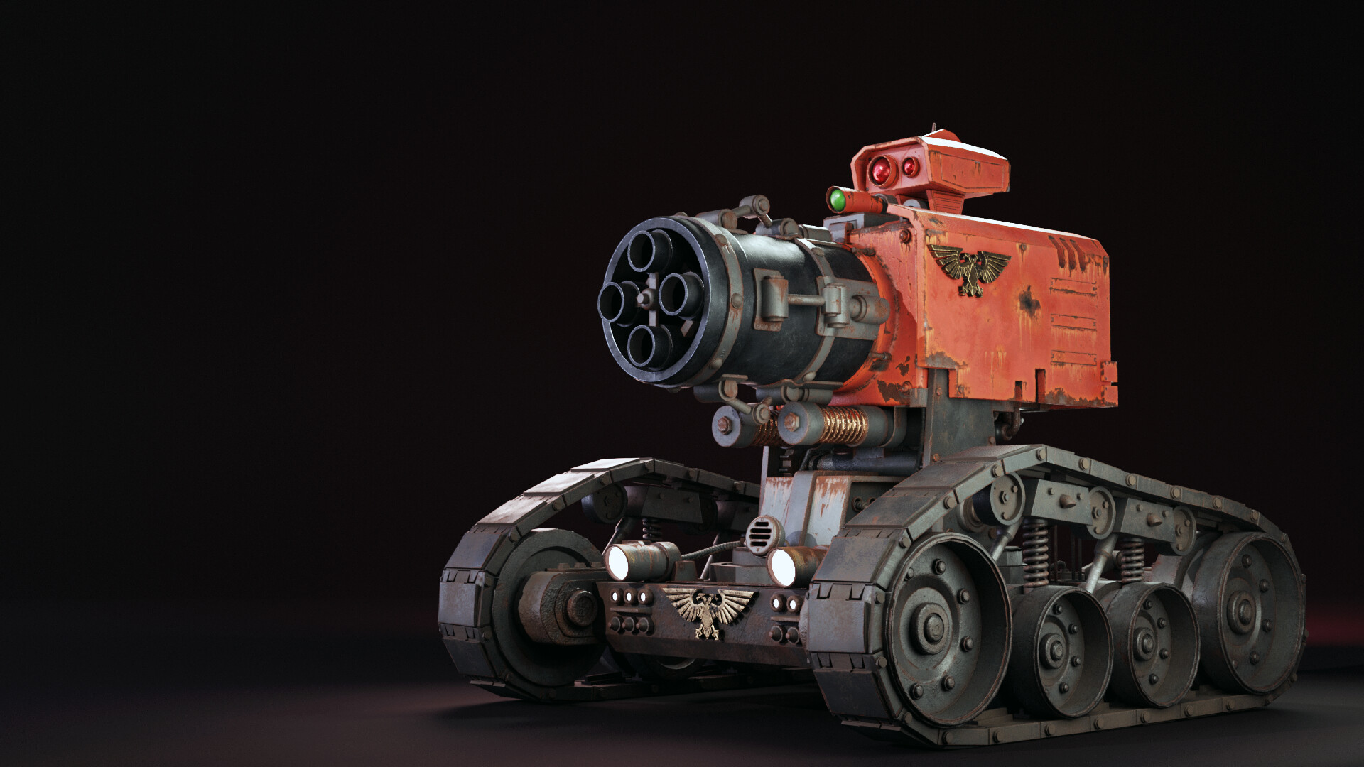 ArtStation - Warhammer Thunderfire Cannon