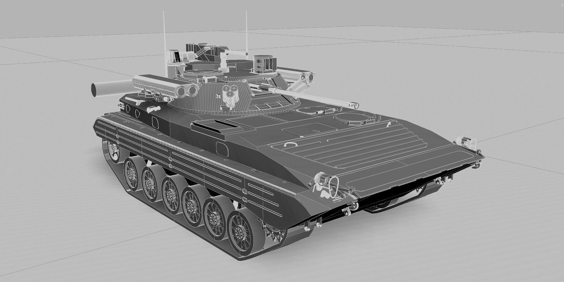 TNVisual - Game Ready BMP 2M 3D Model