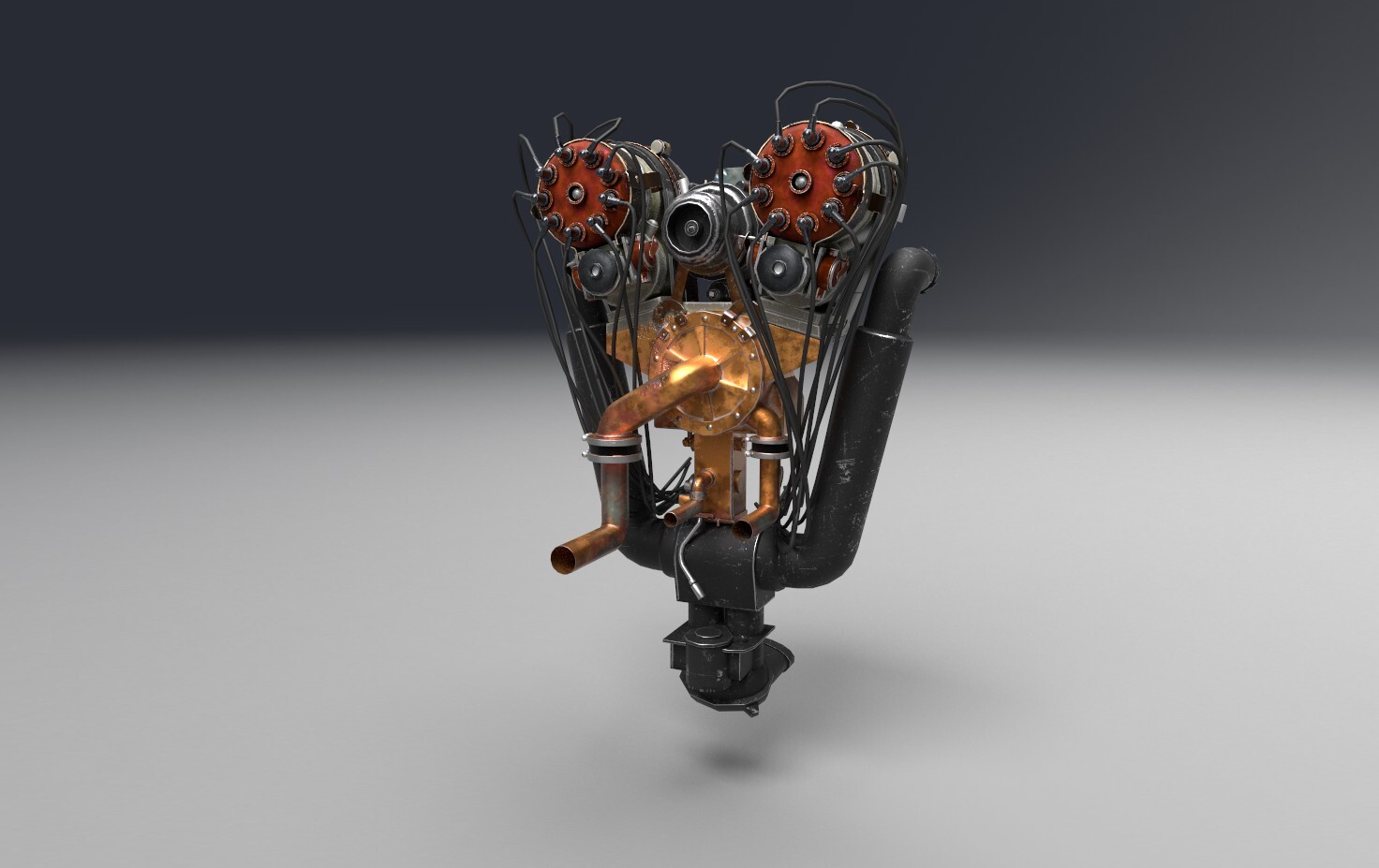 ArtStation - Farman F.60 Engine