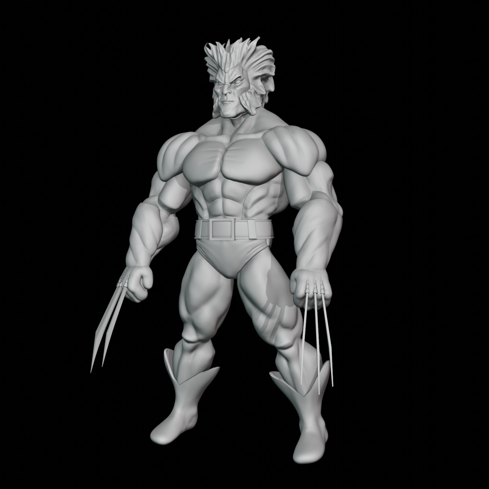 ArtStation - 3D Wolverine Character
