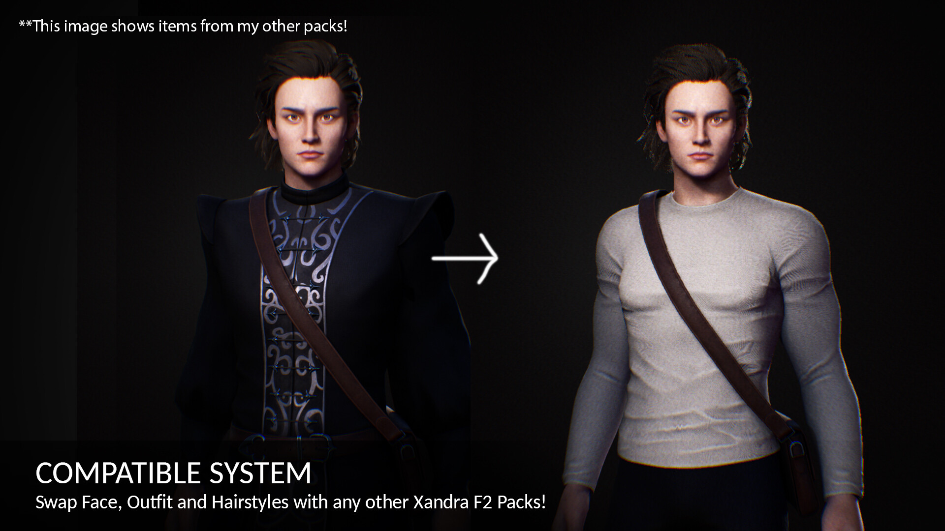 Xandra 3D - Artemis the Dark Wizard