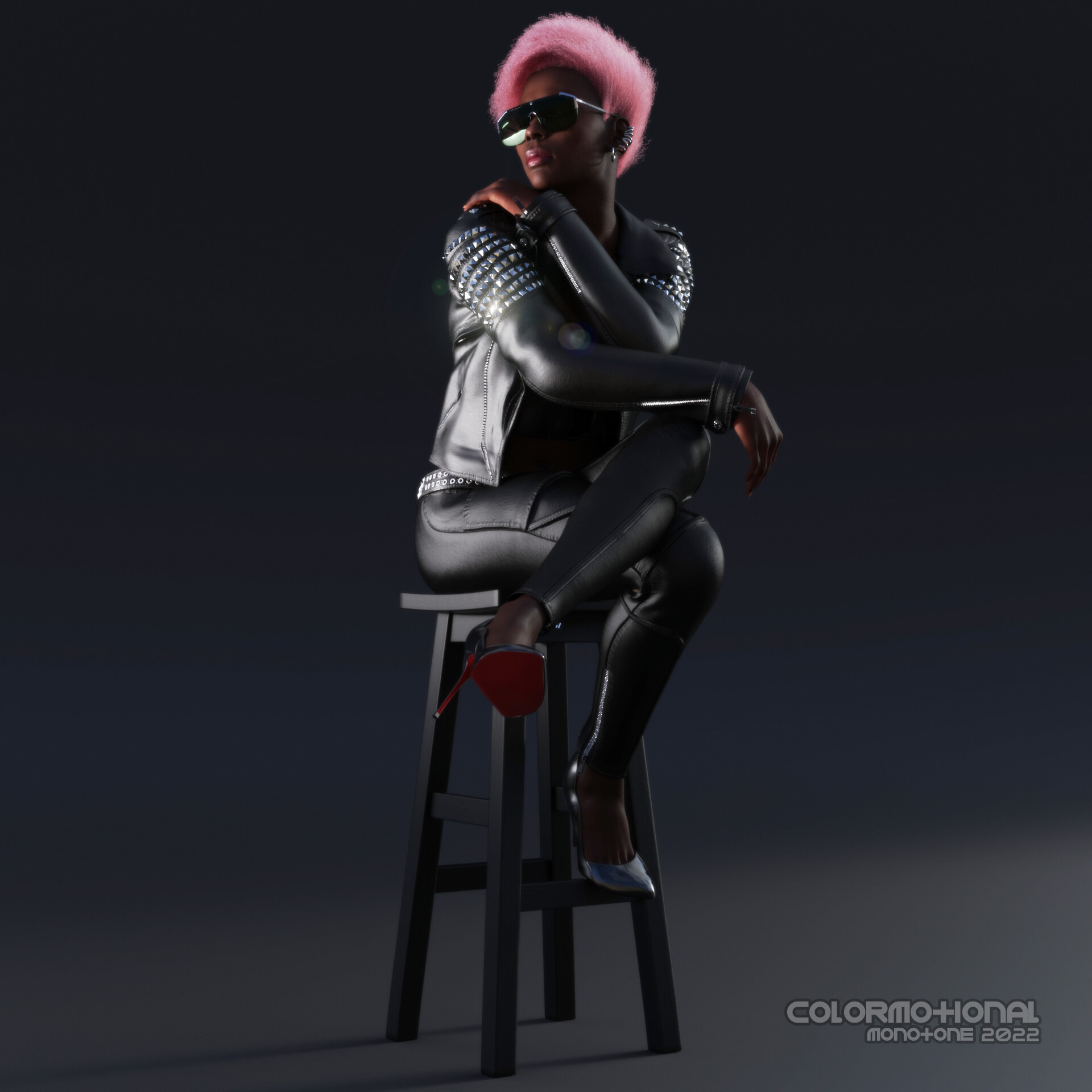 ArtStation - Jinx in leather