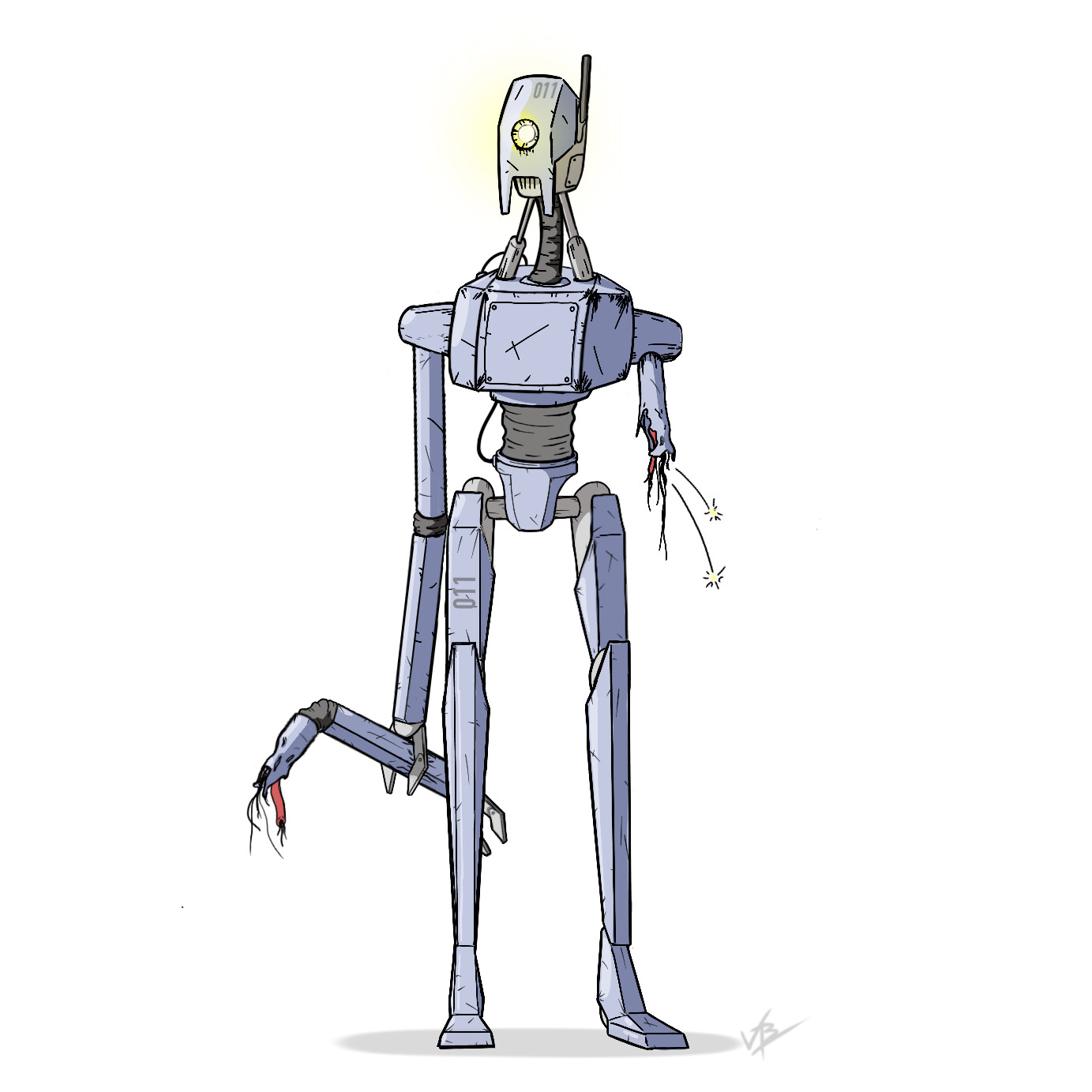 ArtStation - Broken Bot #011