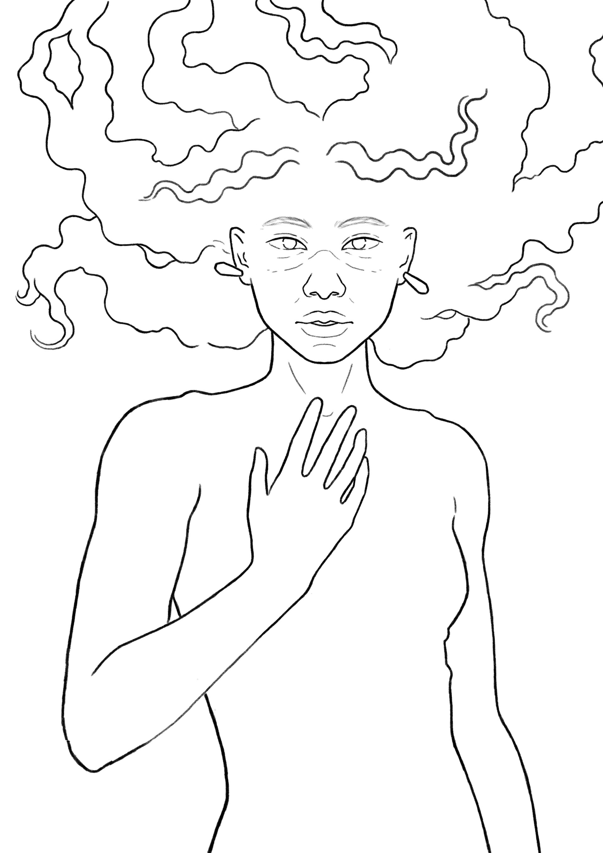 lavagirl coloring pages