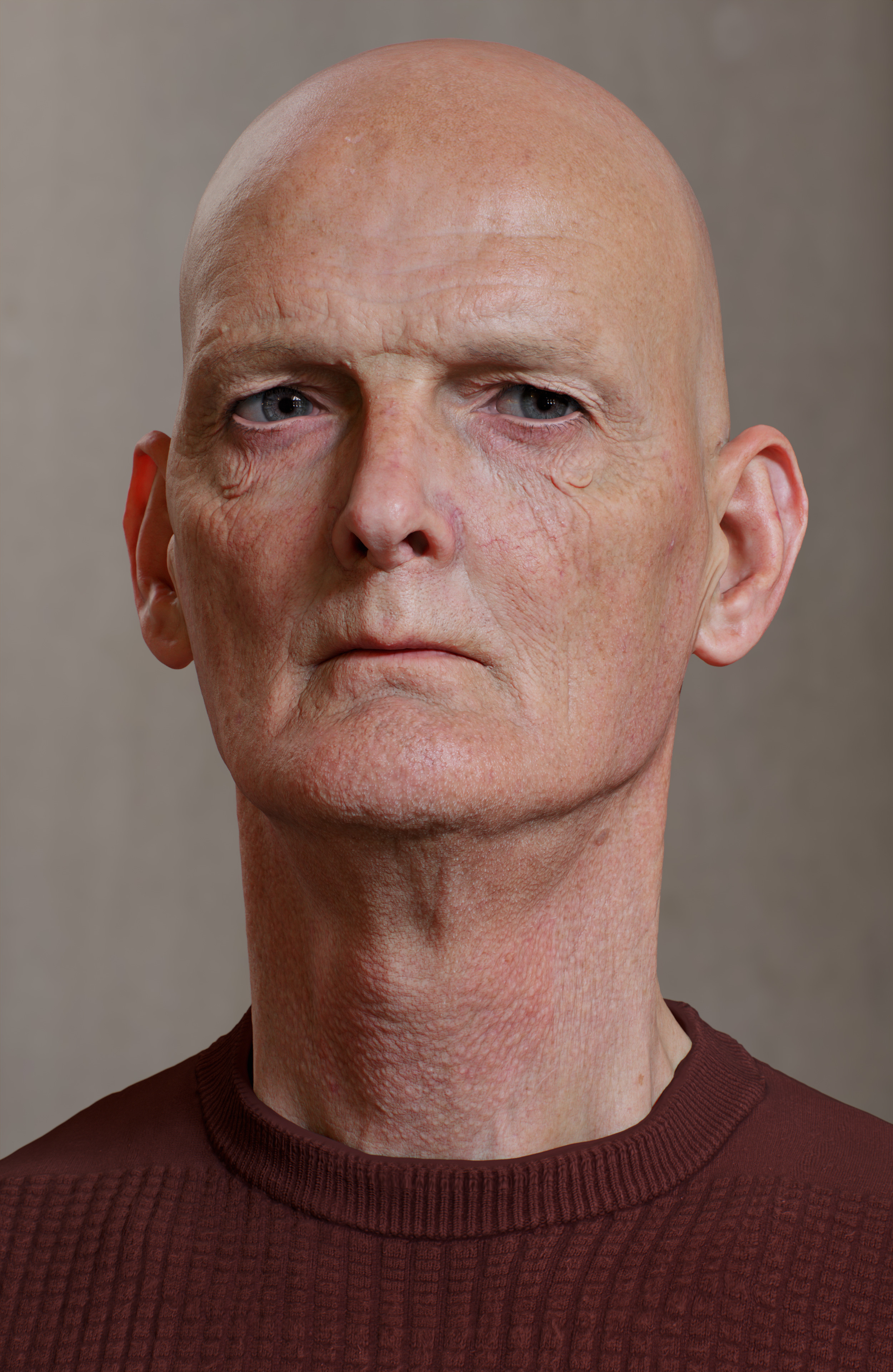 3D Scan Store - Sweater man