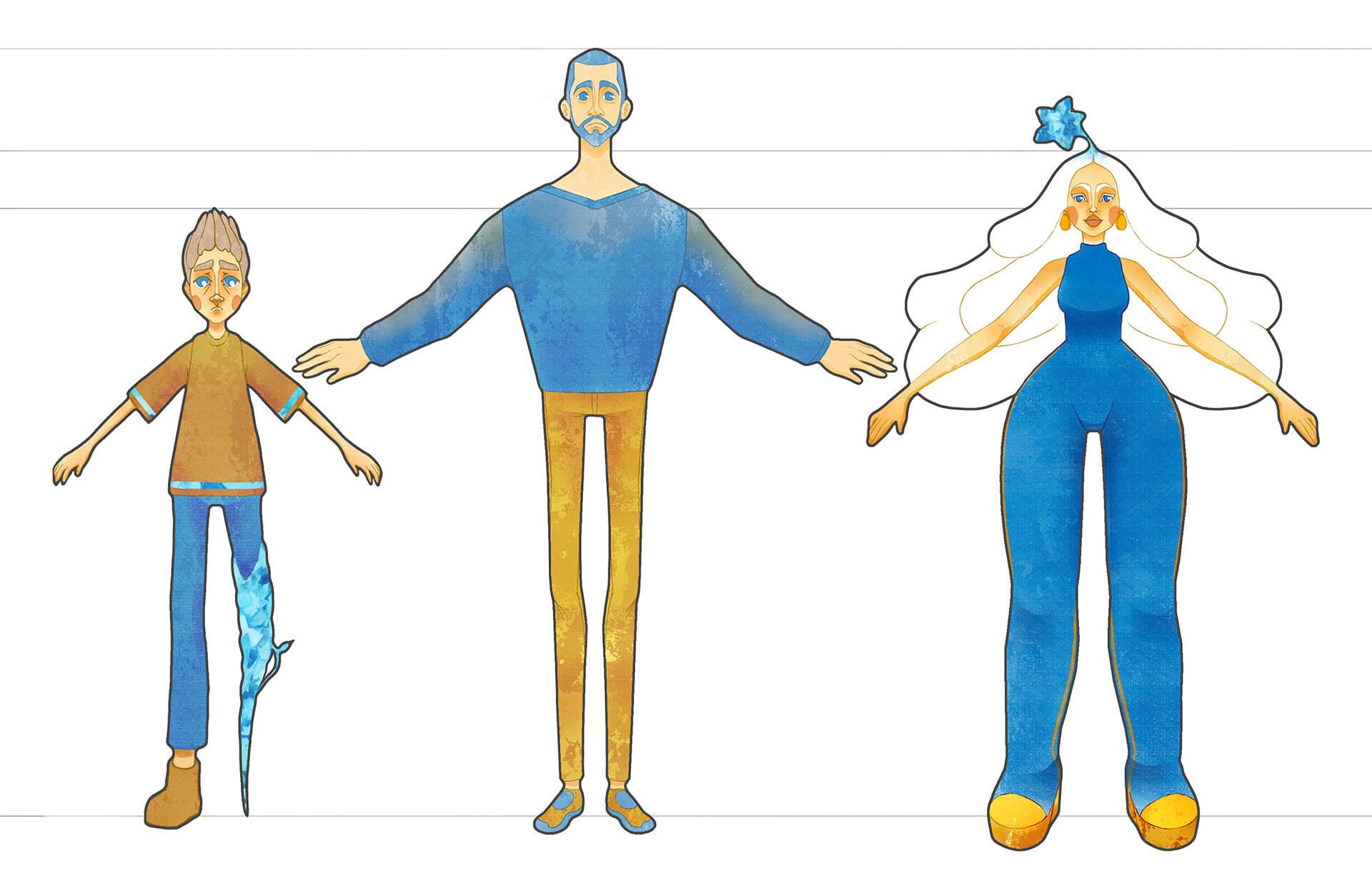 Anastasia Tota - Treesabled - character design