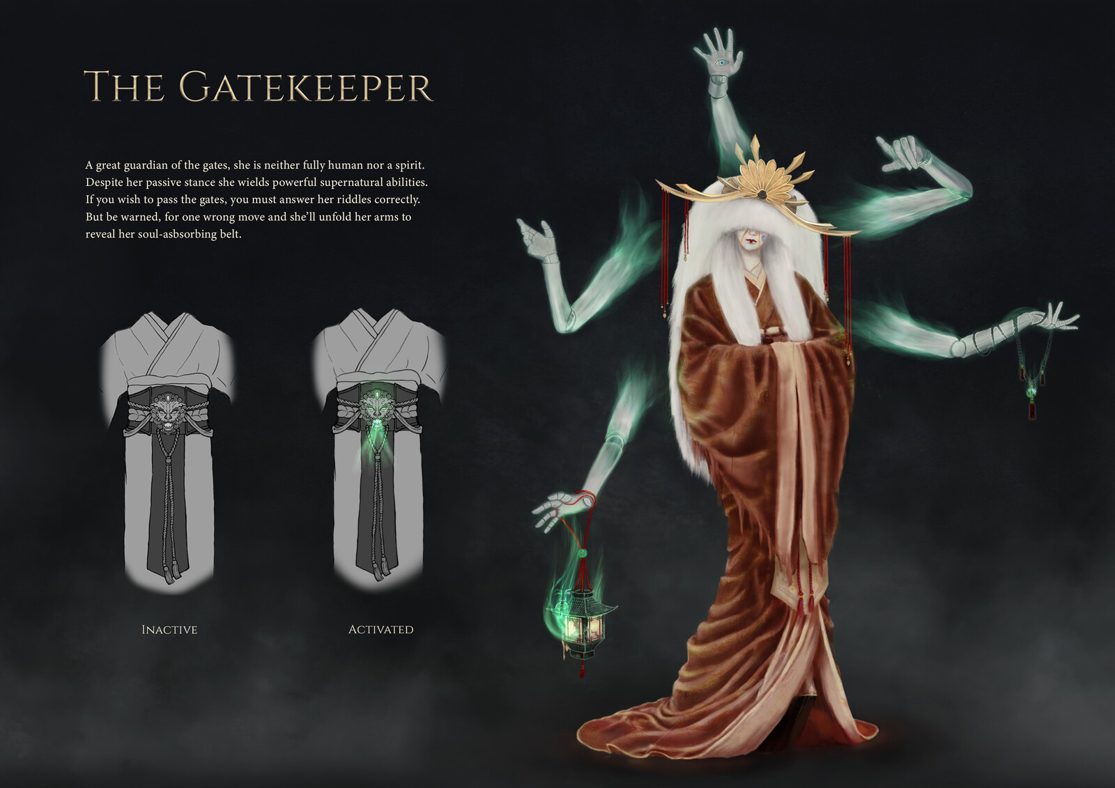Amy Lee - Gatekeeper Character Concept