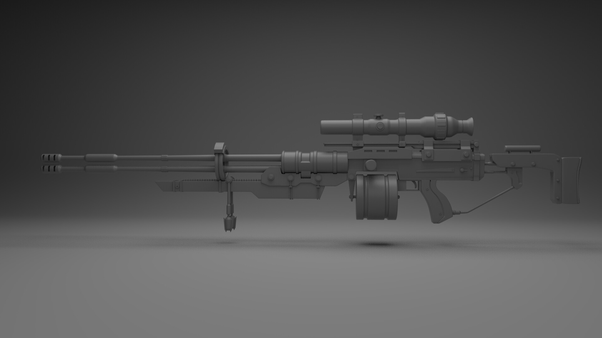 ArtStation - Gun model