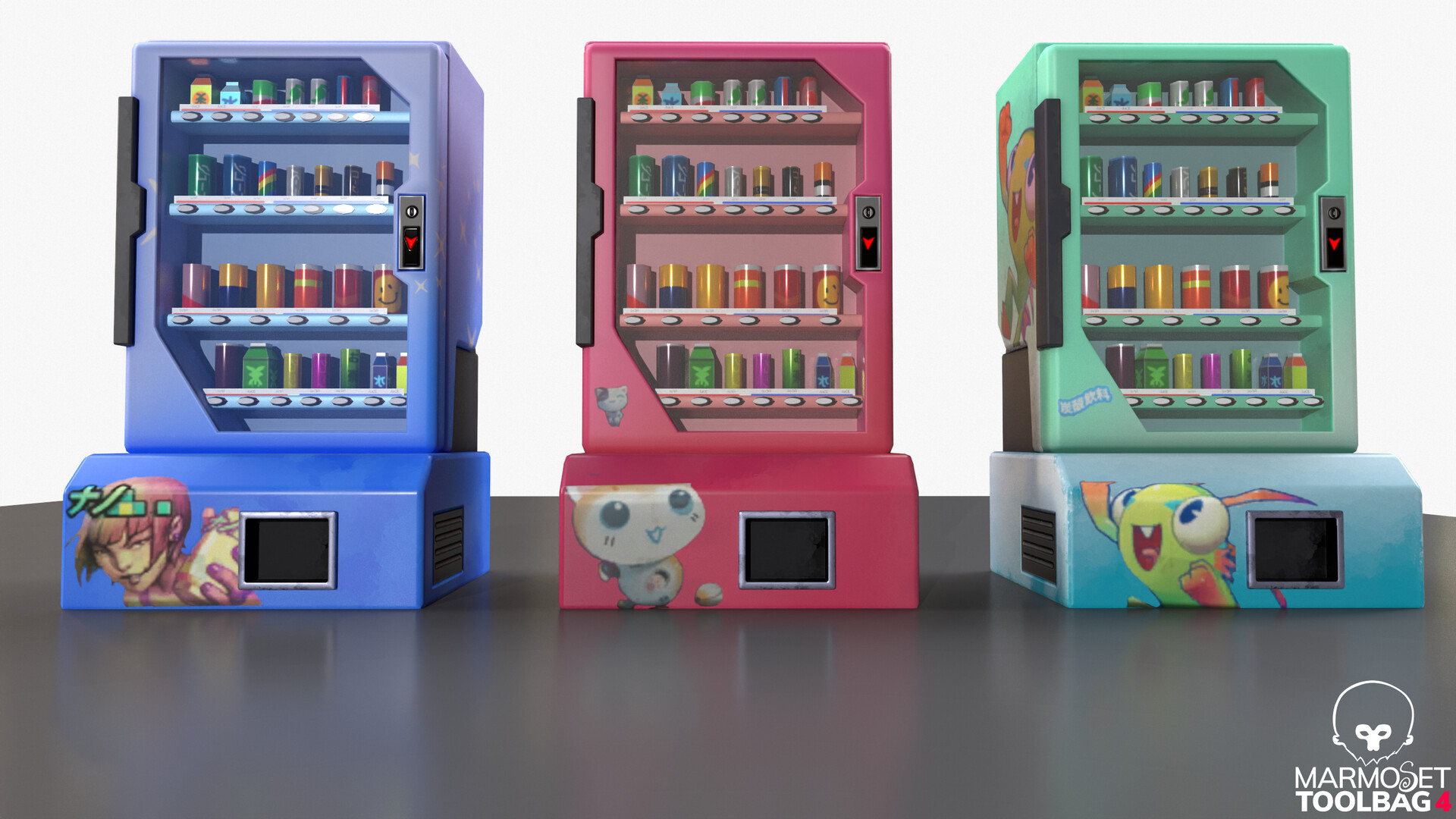 Ashwanth - Overwatch Vending Machine Fan Art