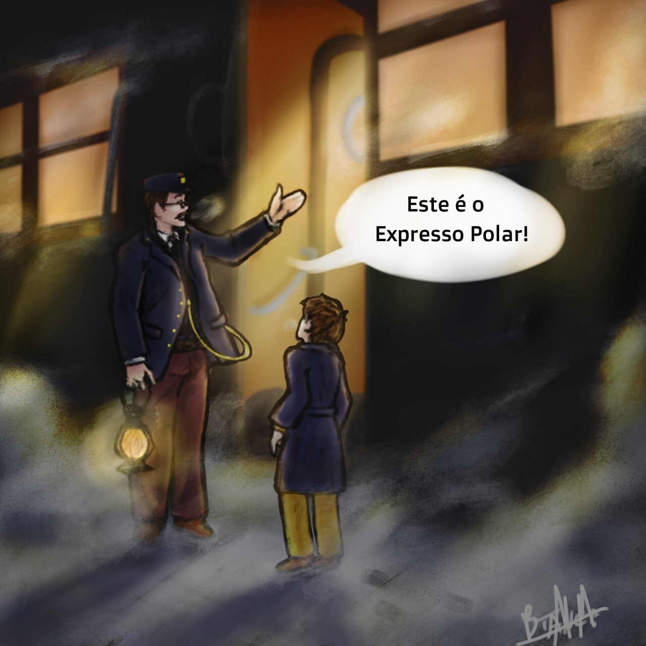 ArtStation - Training - Fanart - Polar Express