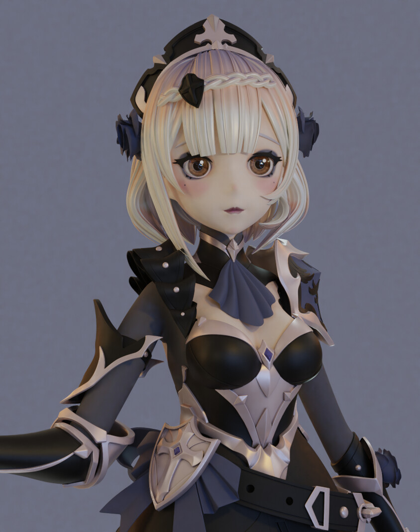 ArtStation - Goth Noelle - Genshin Impact