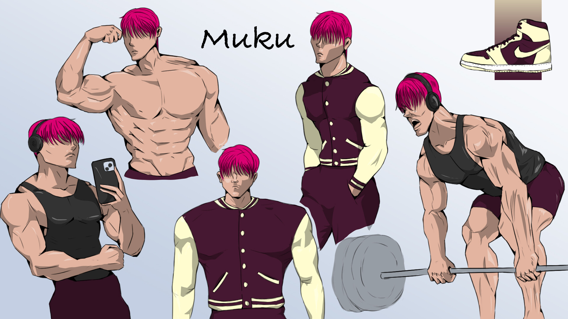 ArtStation - MUKU, Character Design