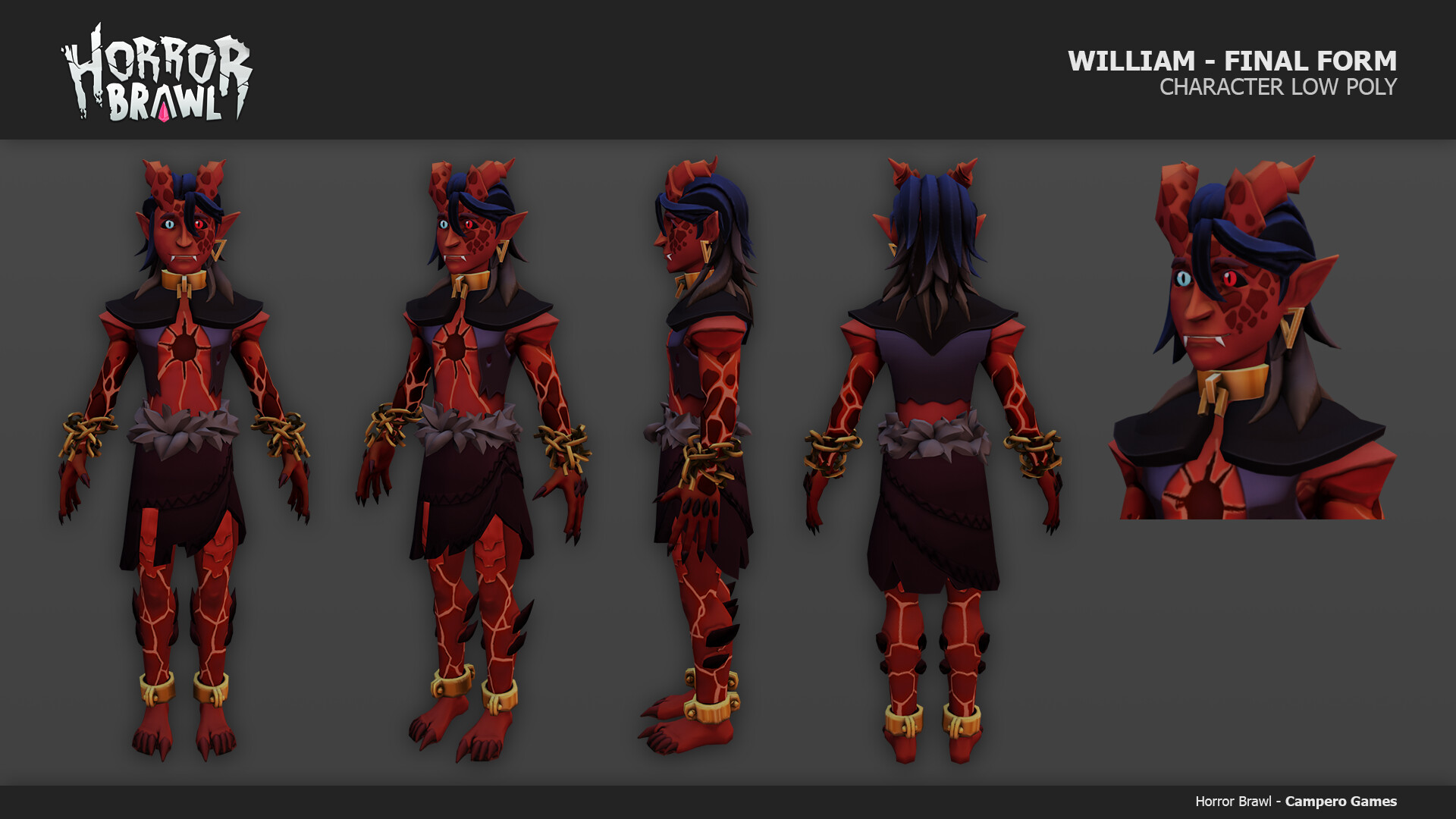 Juan Luis Gutierrez Contreras - Horror Brawl - William Final Form