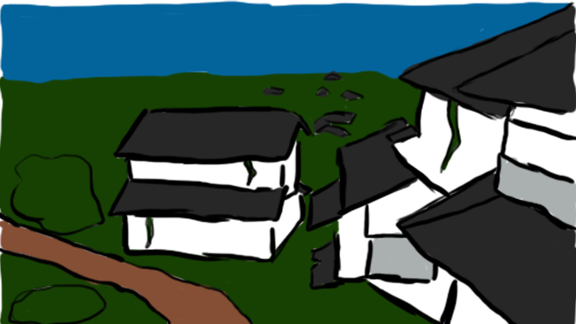 ArtStation - Hand-drawn Animatic Frames