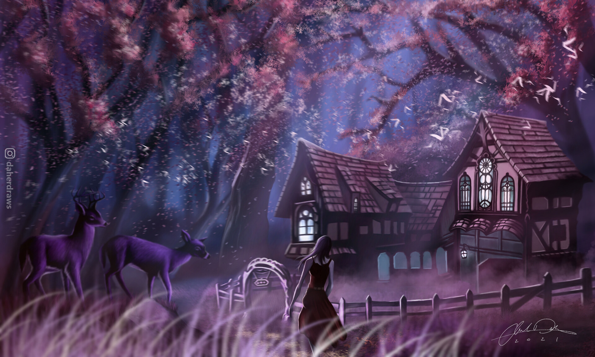 ArtStation - Nostalgia, Digital Painting