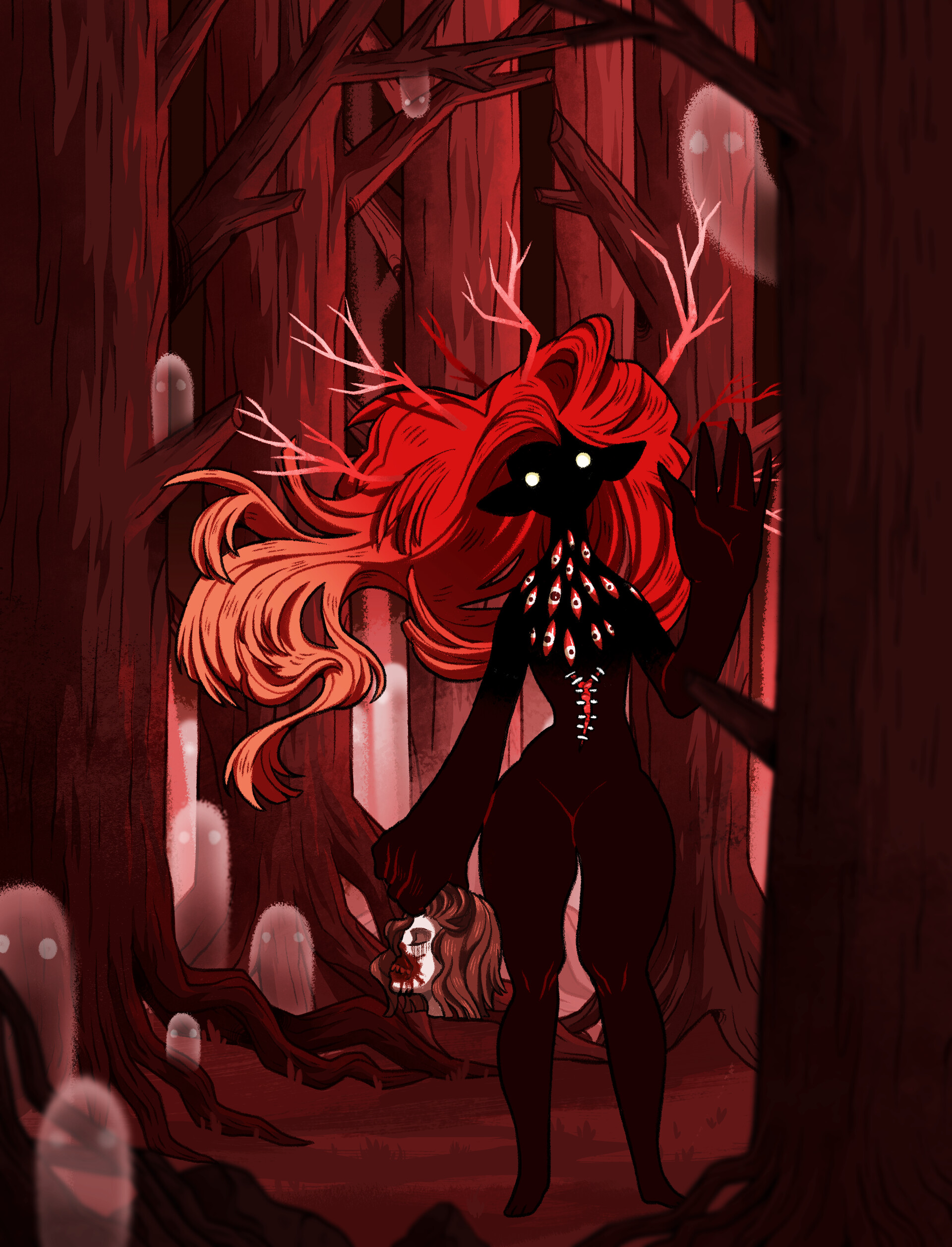 ArtStation - Red Forest