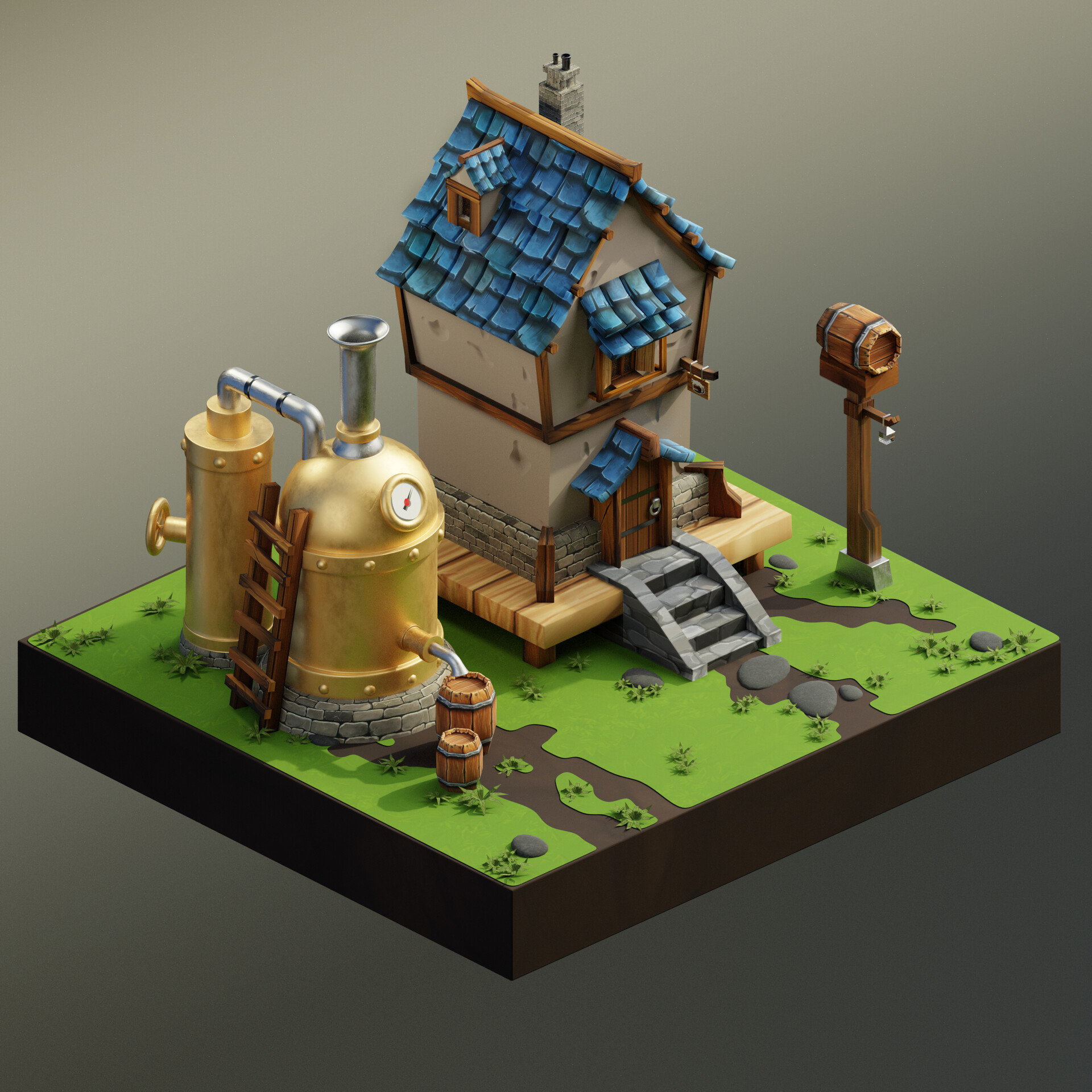 ArtStation - Brewery