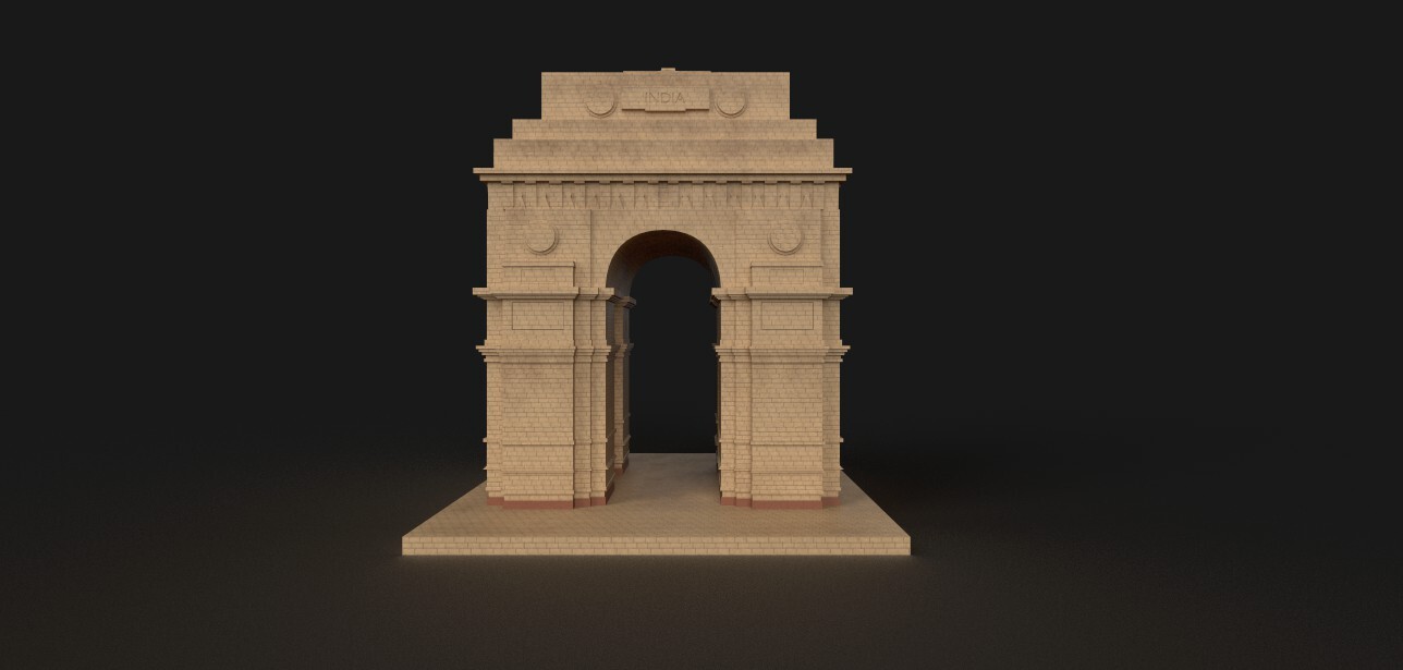 ArtStation - India Gate