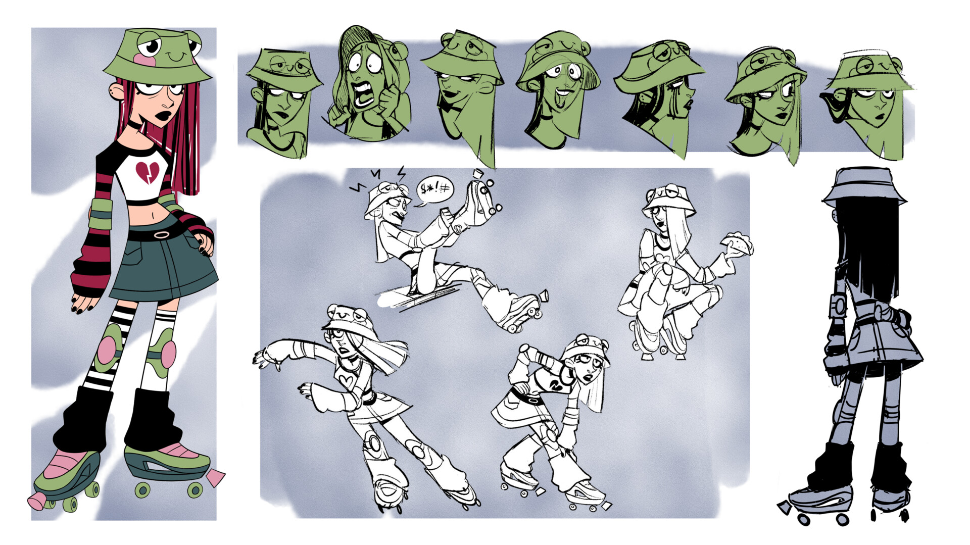 Sasha Wootten - Cody and Cherri Ideation and Character Concepts