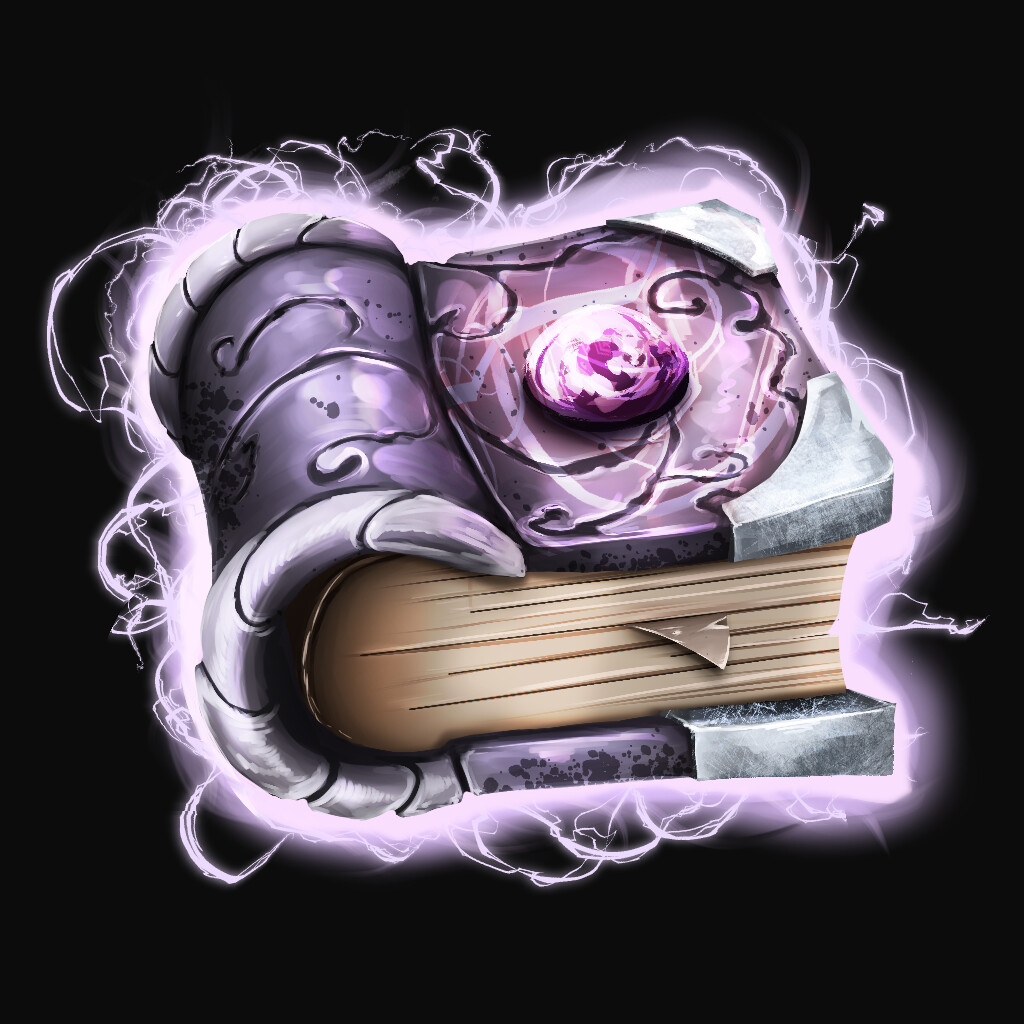 ArtStation - Magic Spellbook Icon