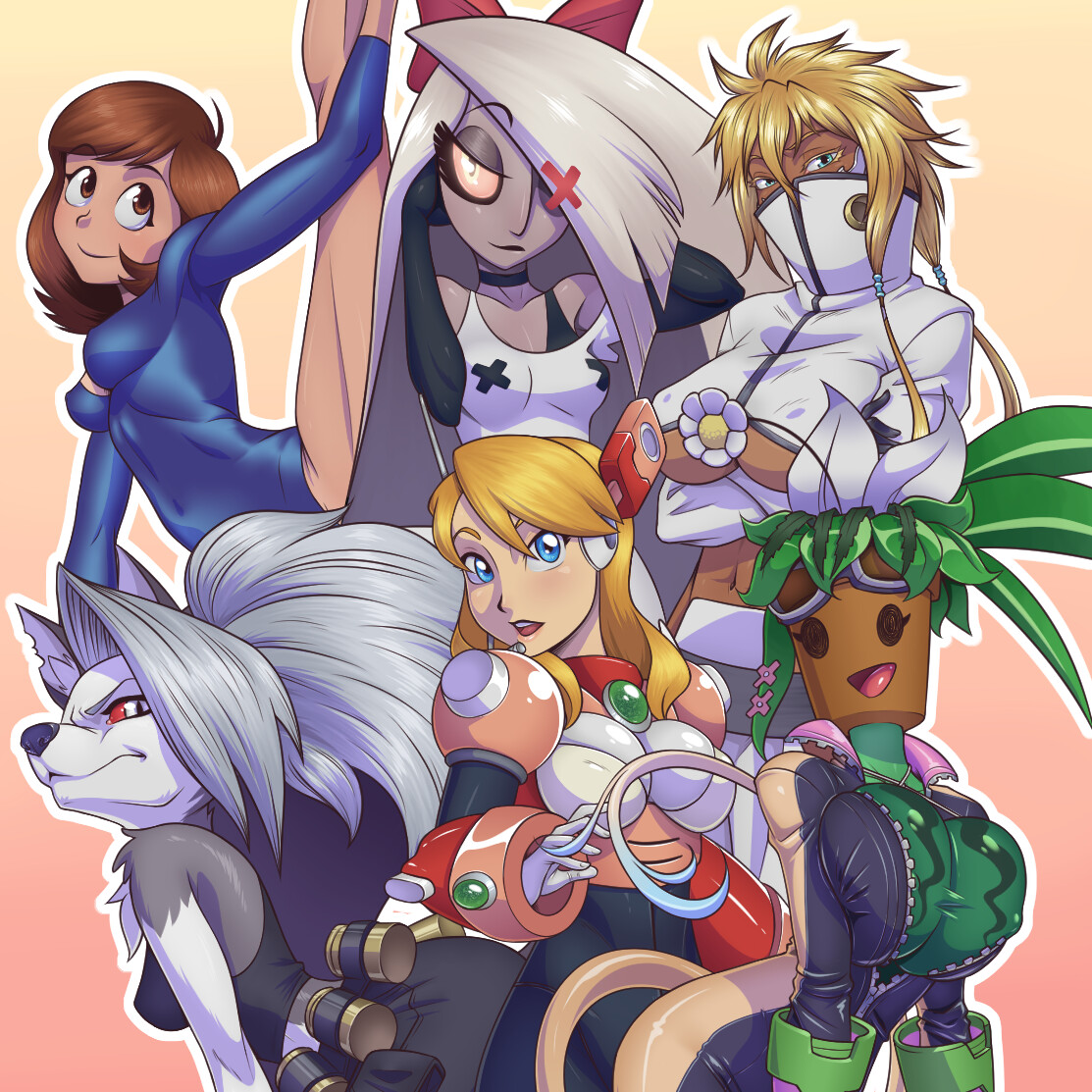 ArtStation - Six Character Fanart - 2021