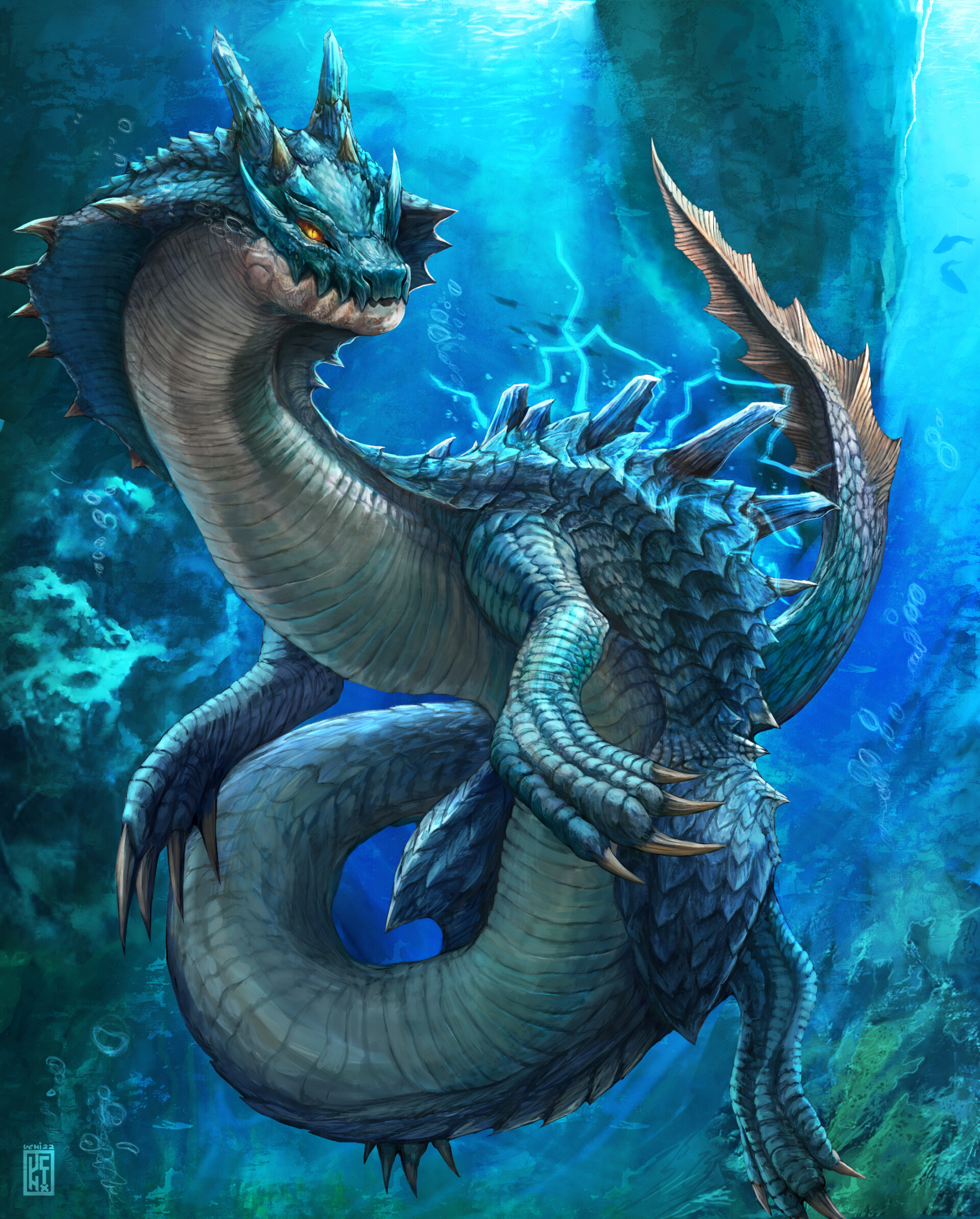 ArtStation - Lord of the Sea Lagiacrus