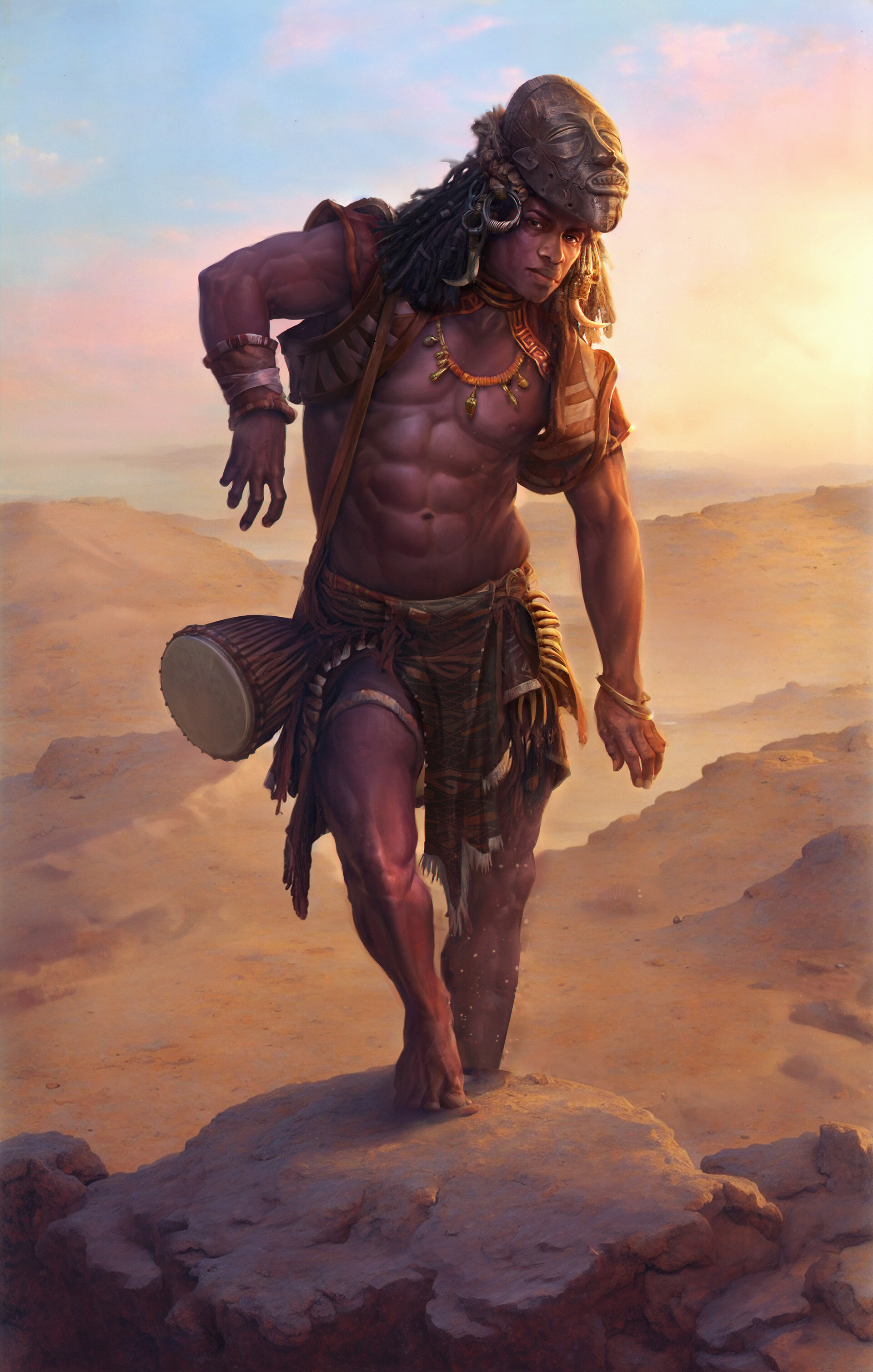 ArtStation - Sand Caster - Dark Burden