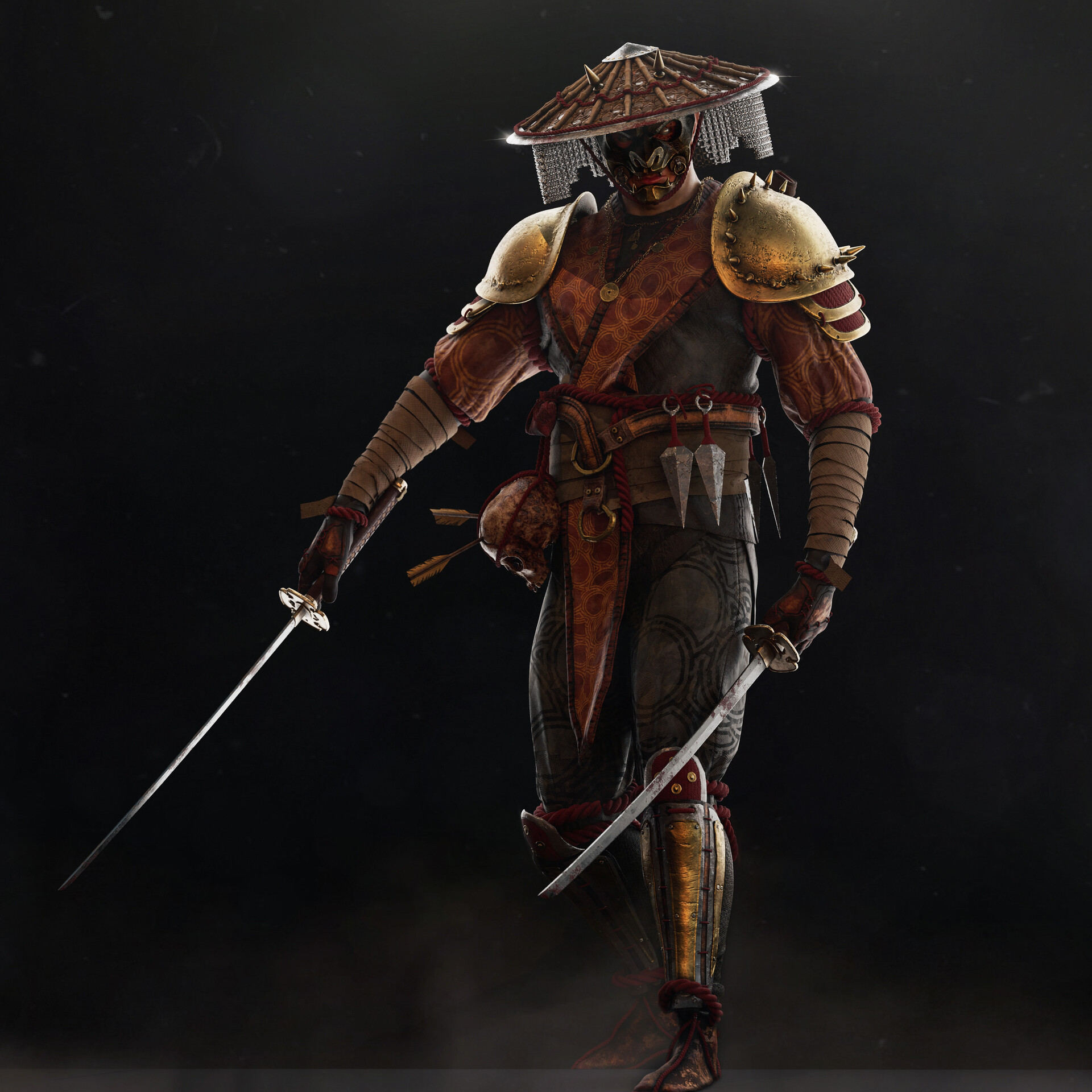 ArtStation - Samurai 3D model