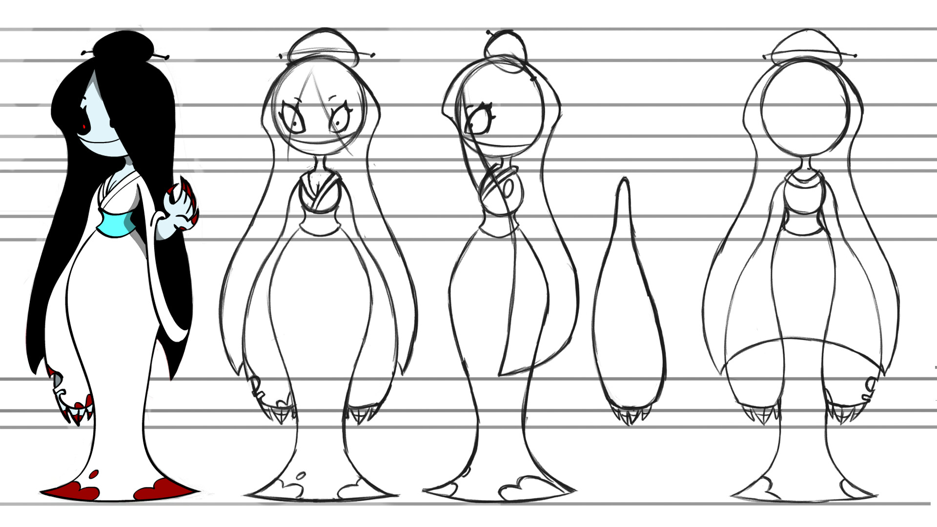 ArtStation - Character turnaround