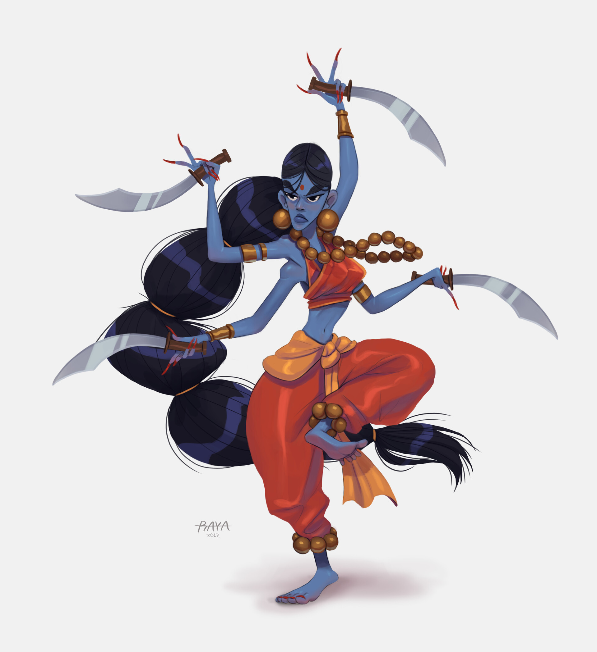 ArtStation - CDC - Indian Dancer