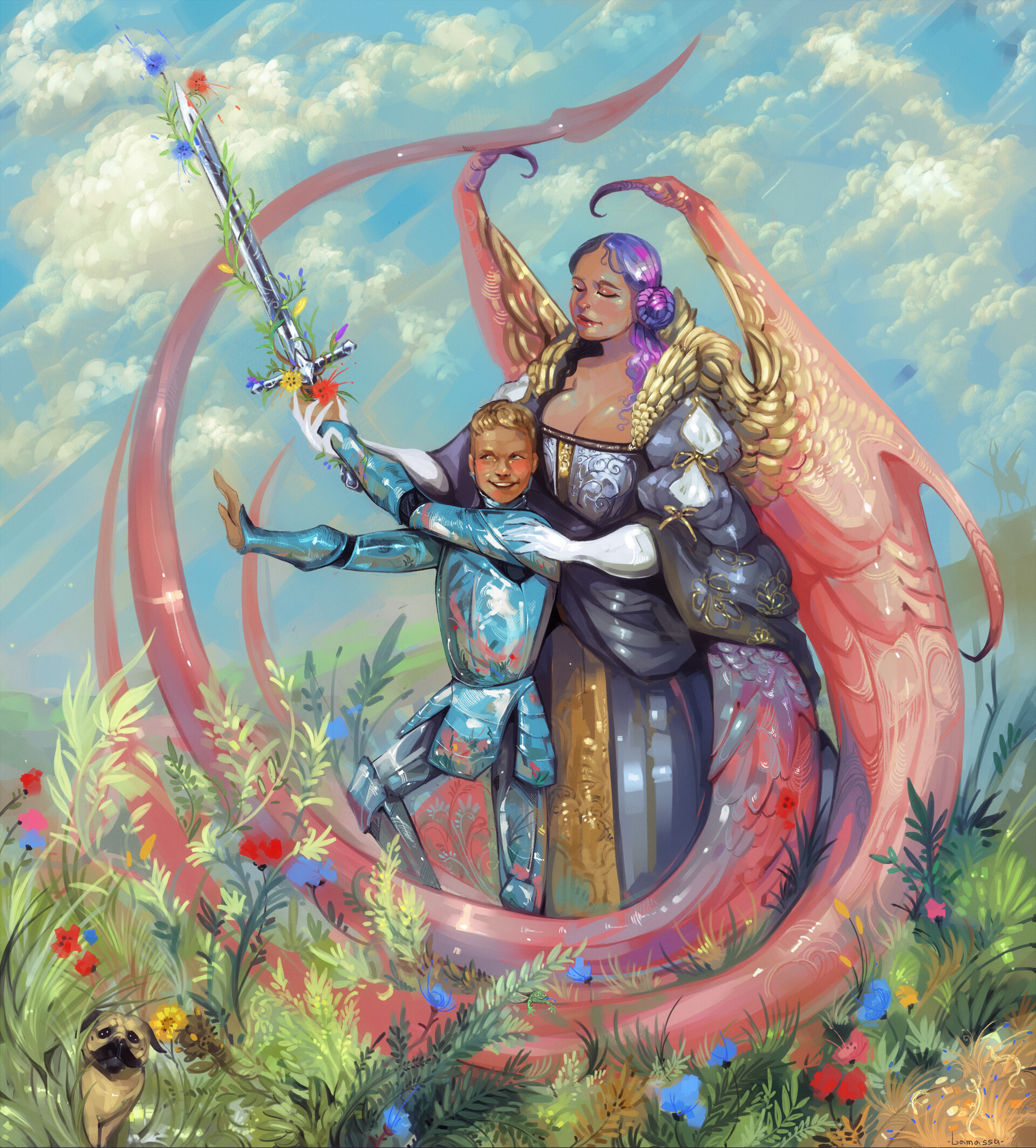 ArtStation - peaceful land