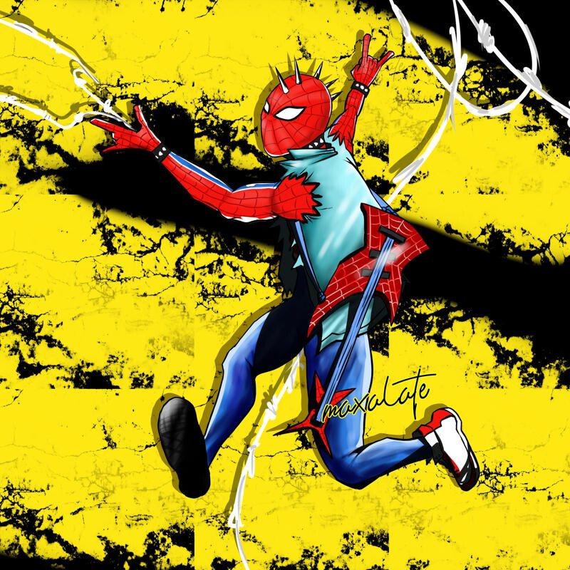 ArtStation - Spider-Punk