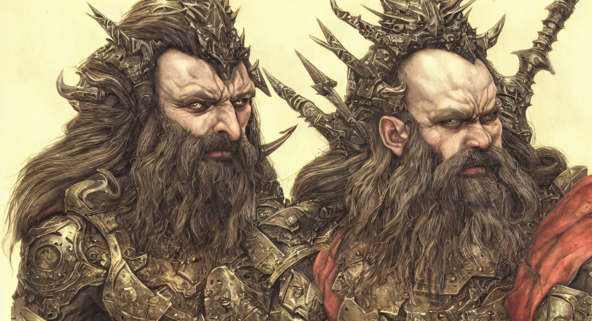 ArtStation - Dwarven Warriors of Warhammer