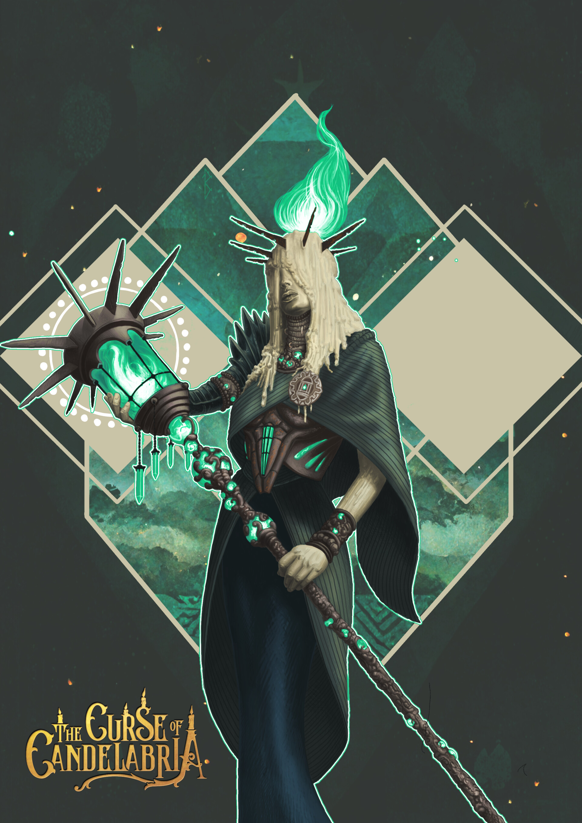 ArtStation - The Curse of Candelabria 2022