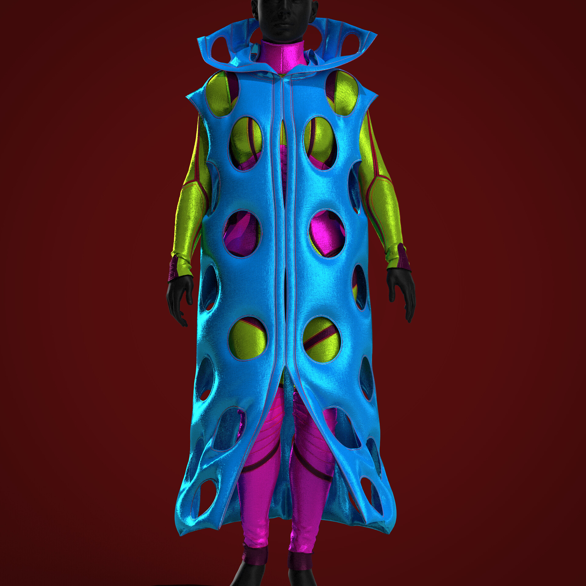 ArtStation - Study digital clothing samples with CLO3D - Design Idea