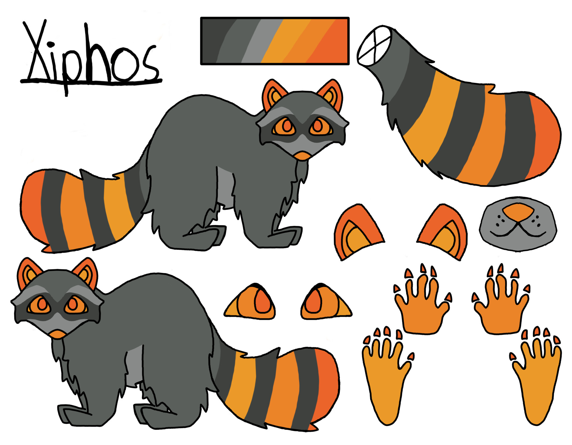 ArtStation - Xiphos Ref Sheet