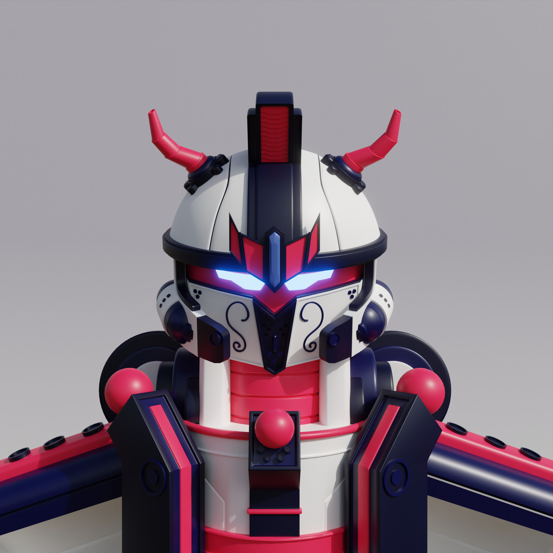 ArtStation - Robot warrior two