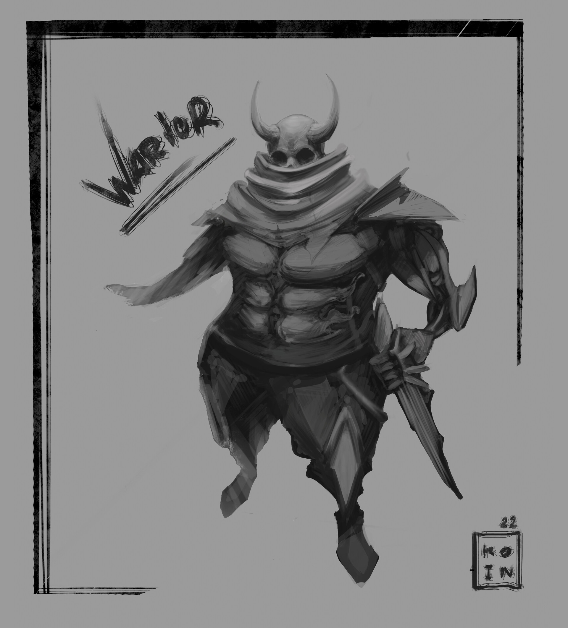 ArtStation - warior concept
