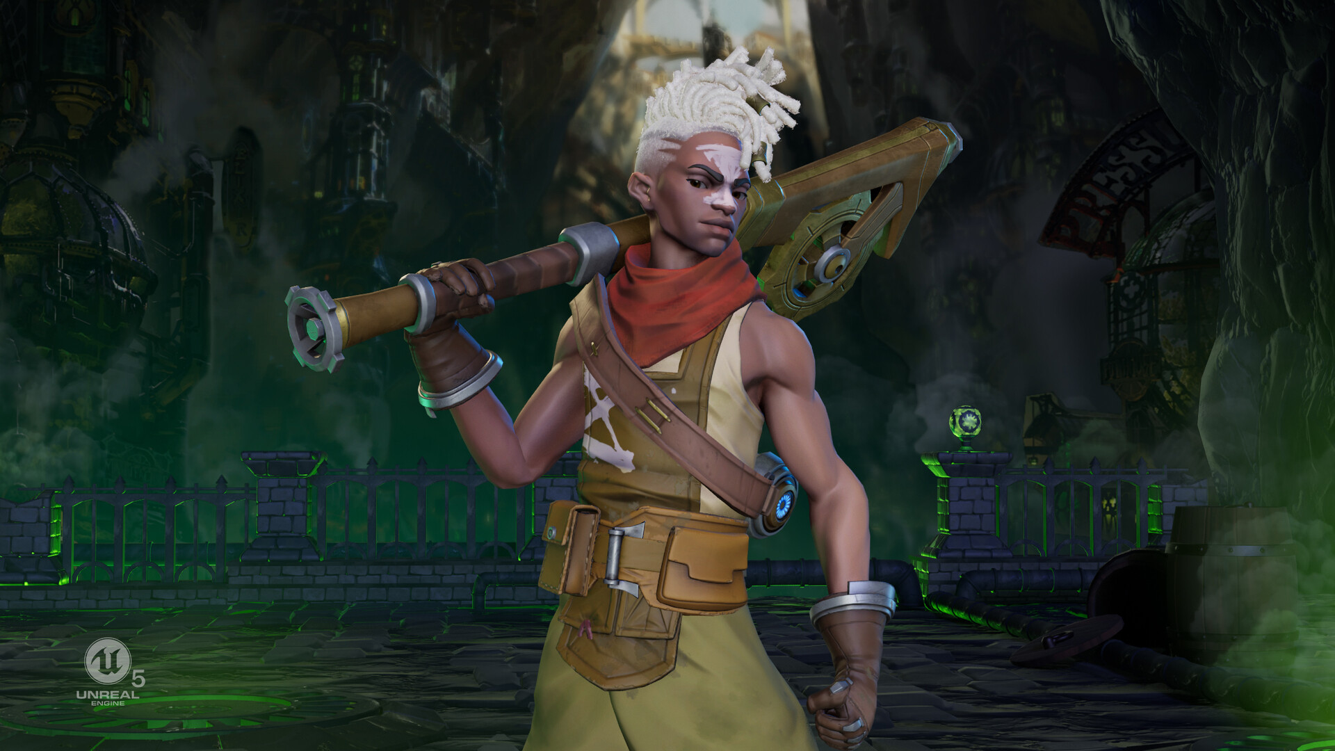 Minh Tam Thai - Arcane Ekko Fan Art + Rig