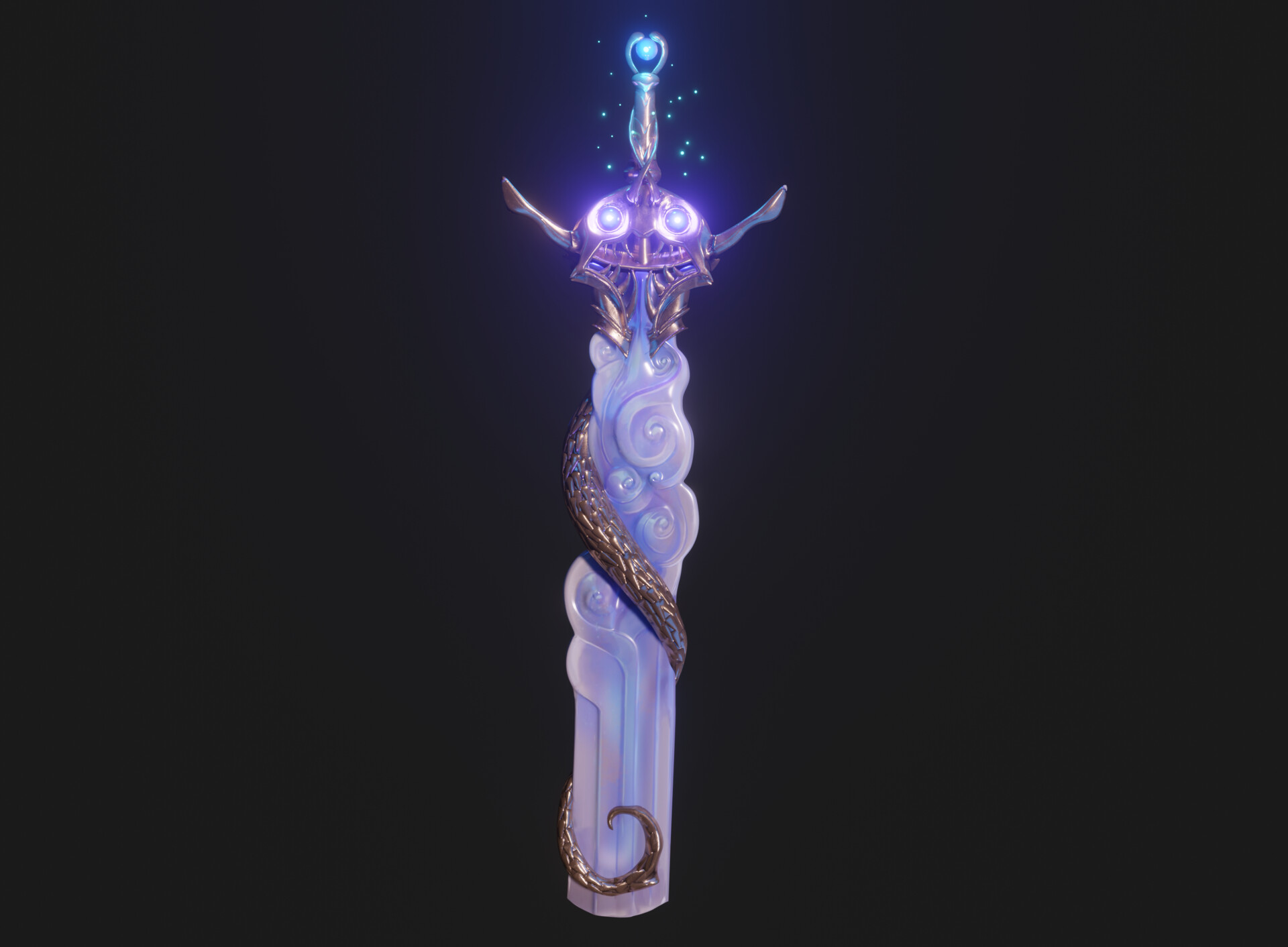 ArtStation - Maeve B Designed Sword in 3d