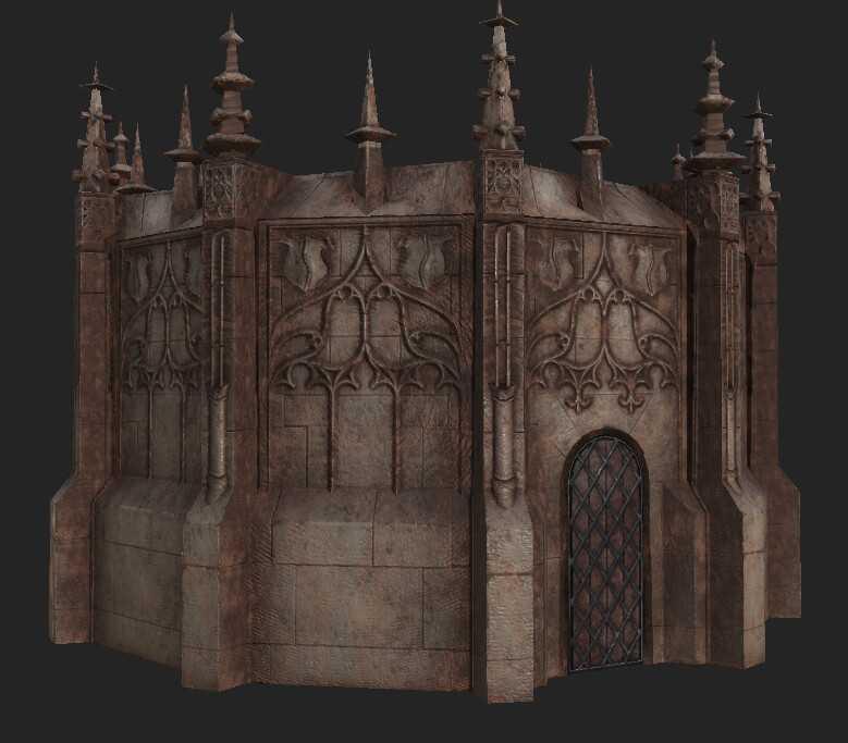 ArtStation - Gothic well