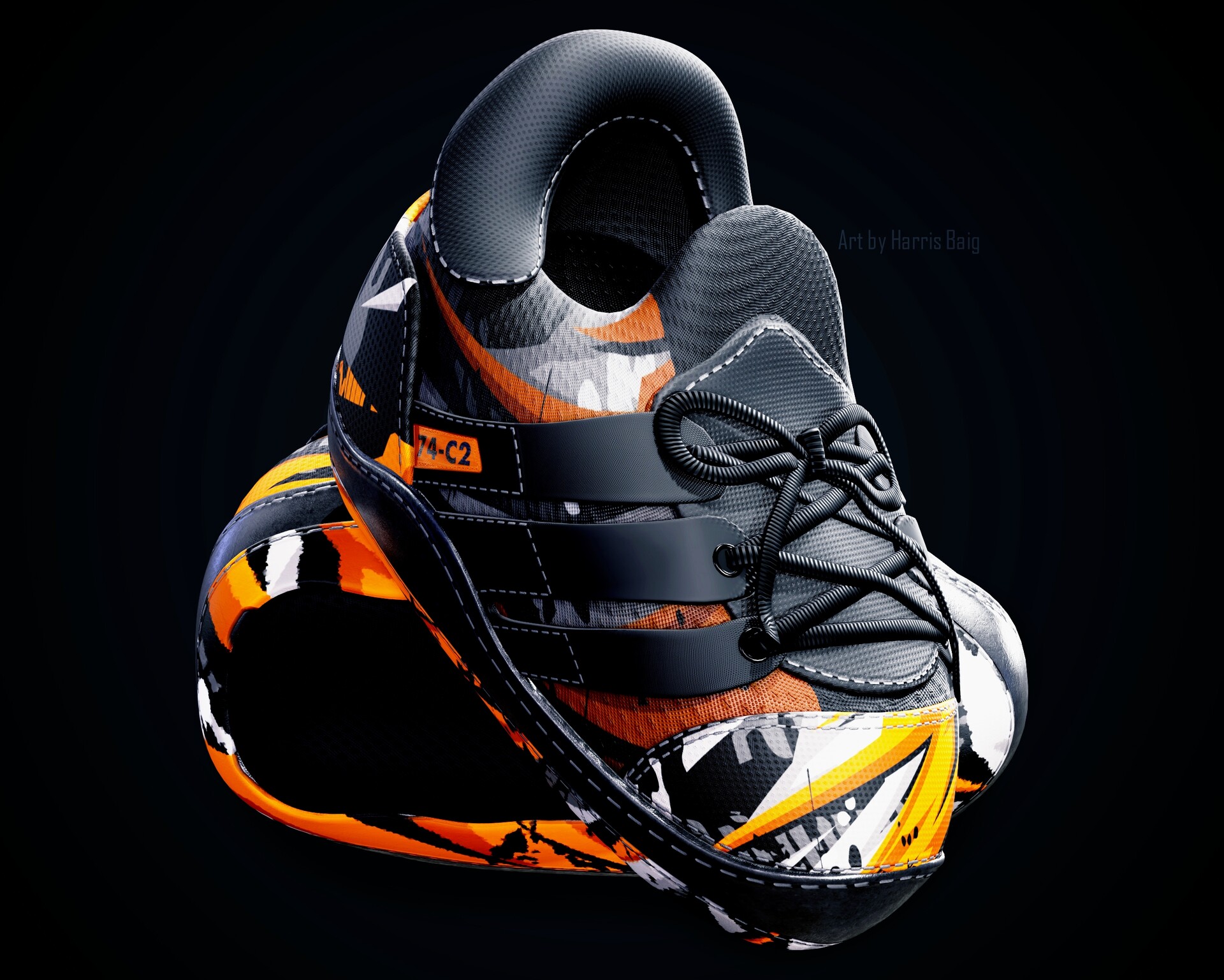 ArtStation - Stylized Realistic Shoes