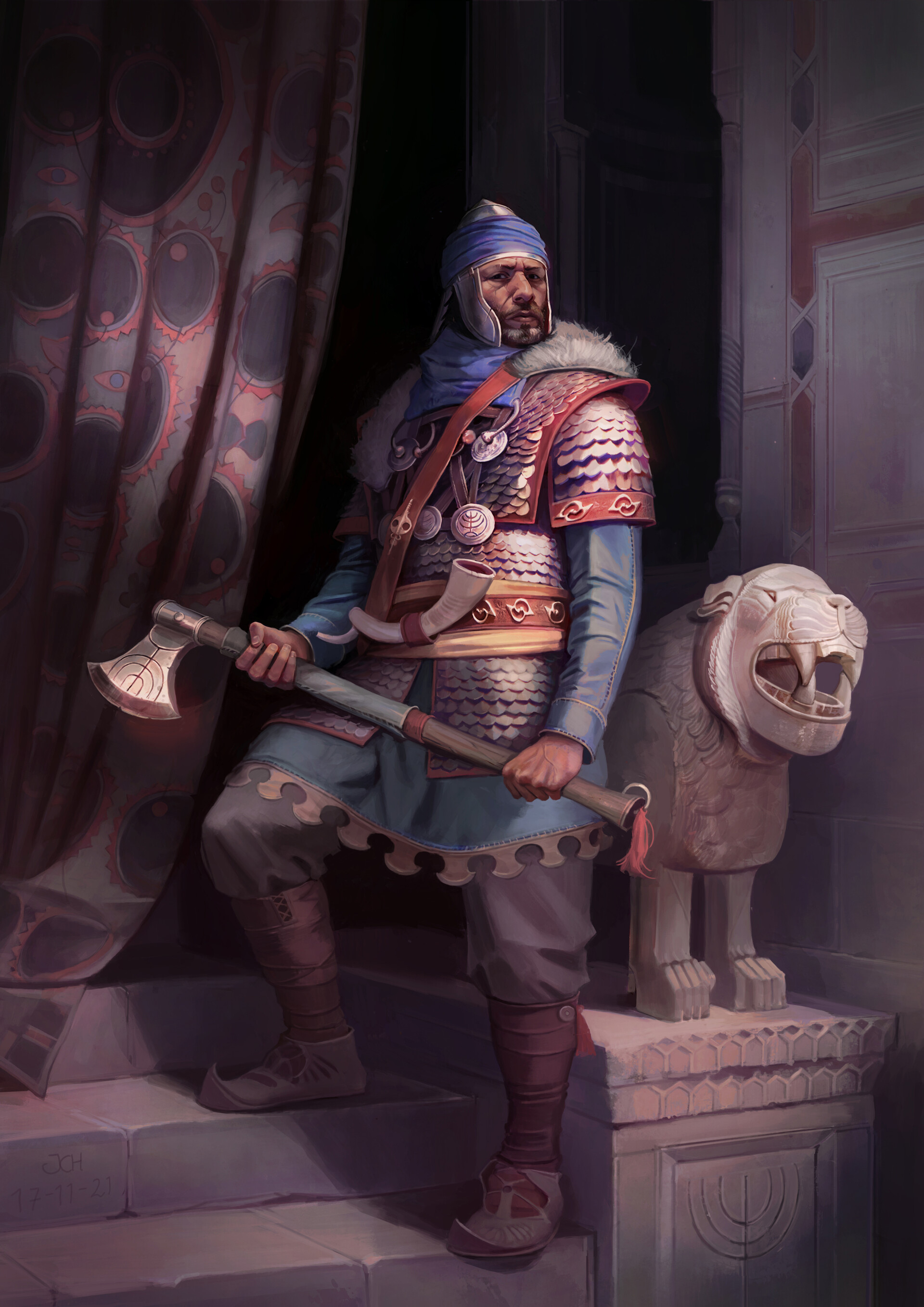 ArtStation - Guardian of the Second Temple