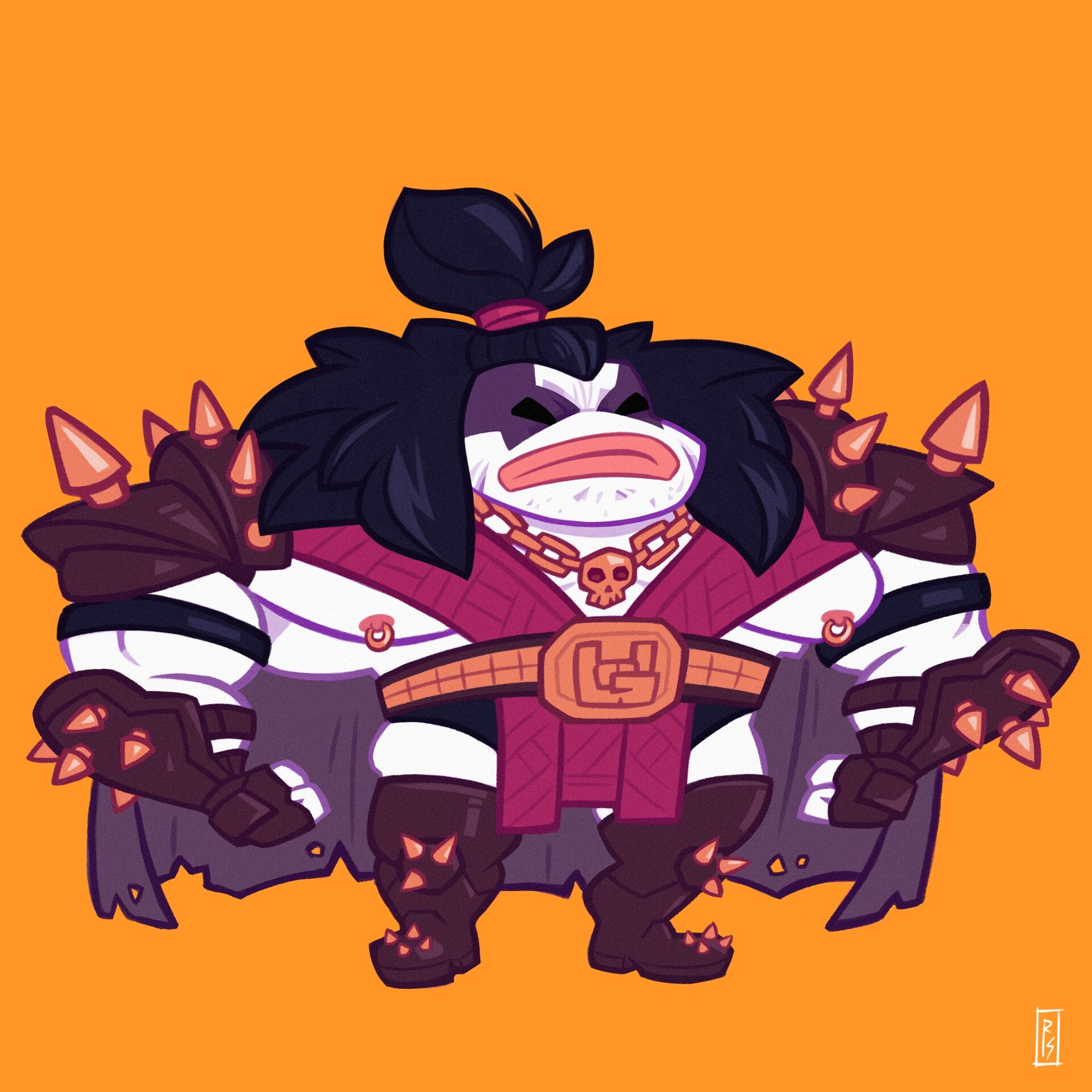 ArtStation - Heavy Metal Oni