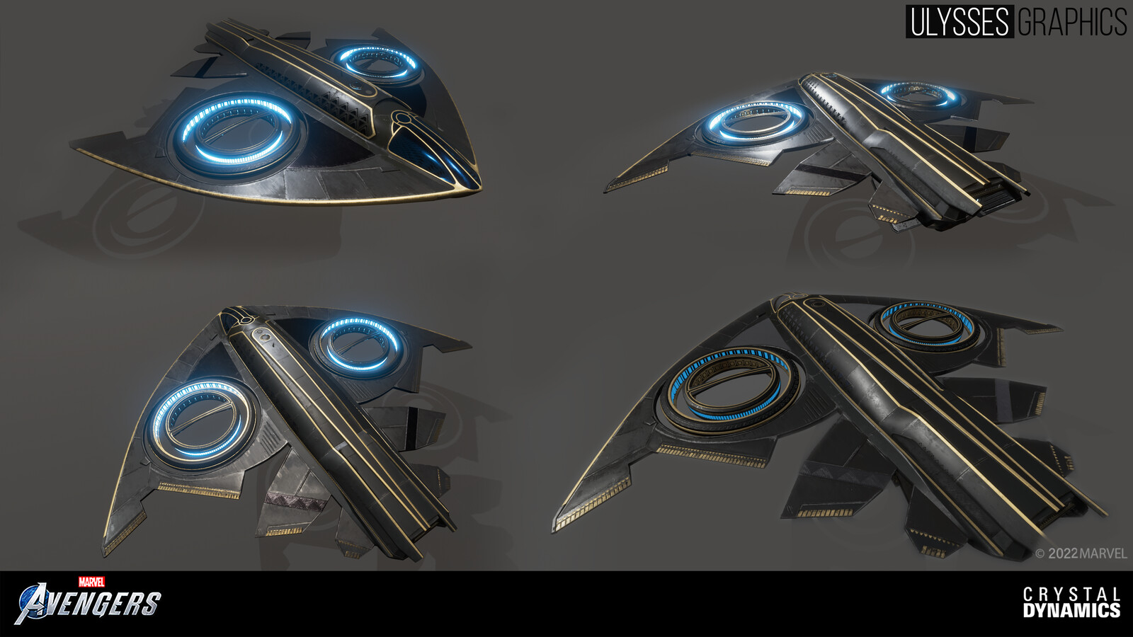 Yuriy Myronenko - Wakanda Quinjet Exterior