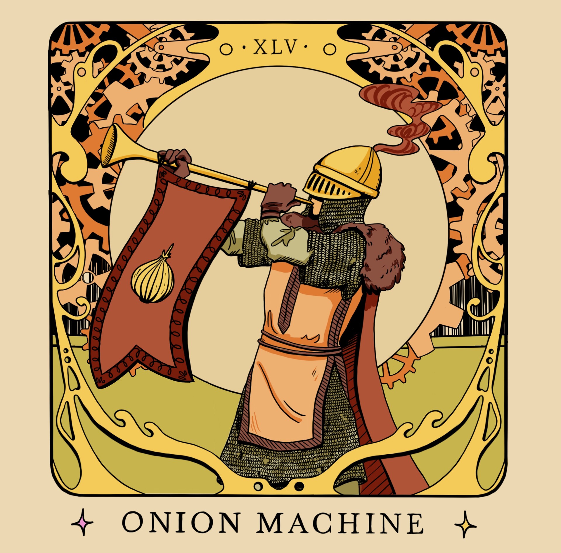 ArtStation - Onion Machine Album Cover